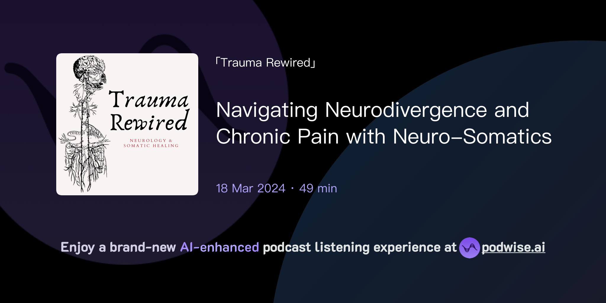Navigating Neurodivergence and Chronic Pain with Neuro-Somatics ...