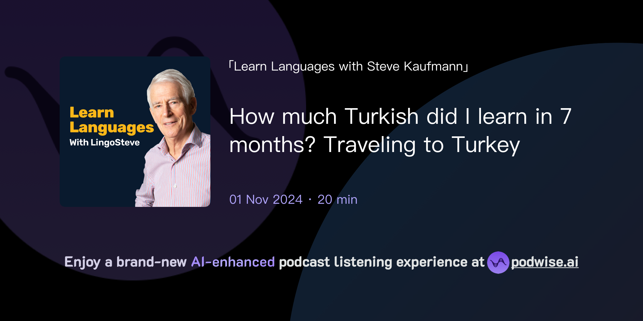 How much Turkish did I learn in 7 months? Traveling to Turkey | Learn ...