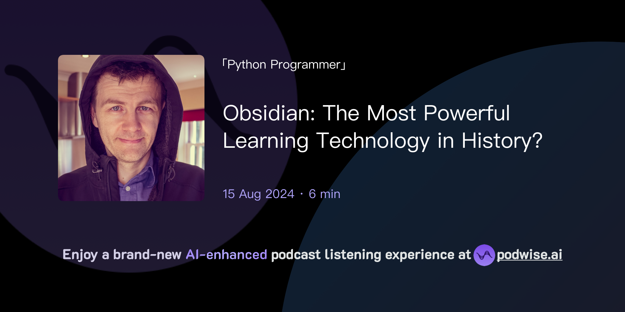 Obsidian: The Most Powerful Learning Technology in History? | Python ...
