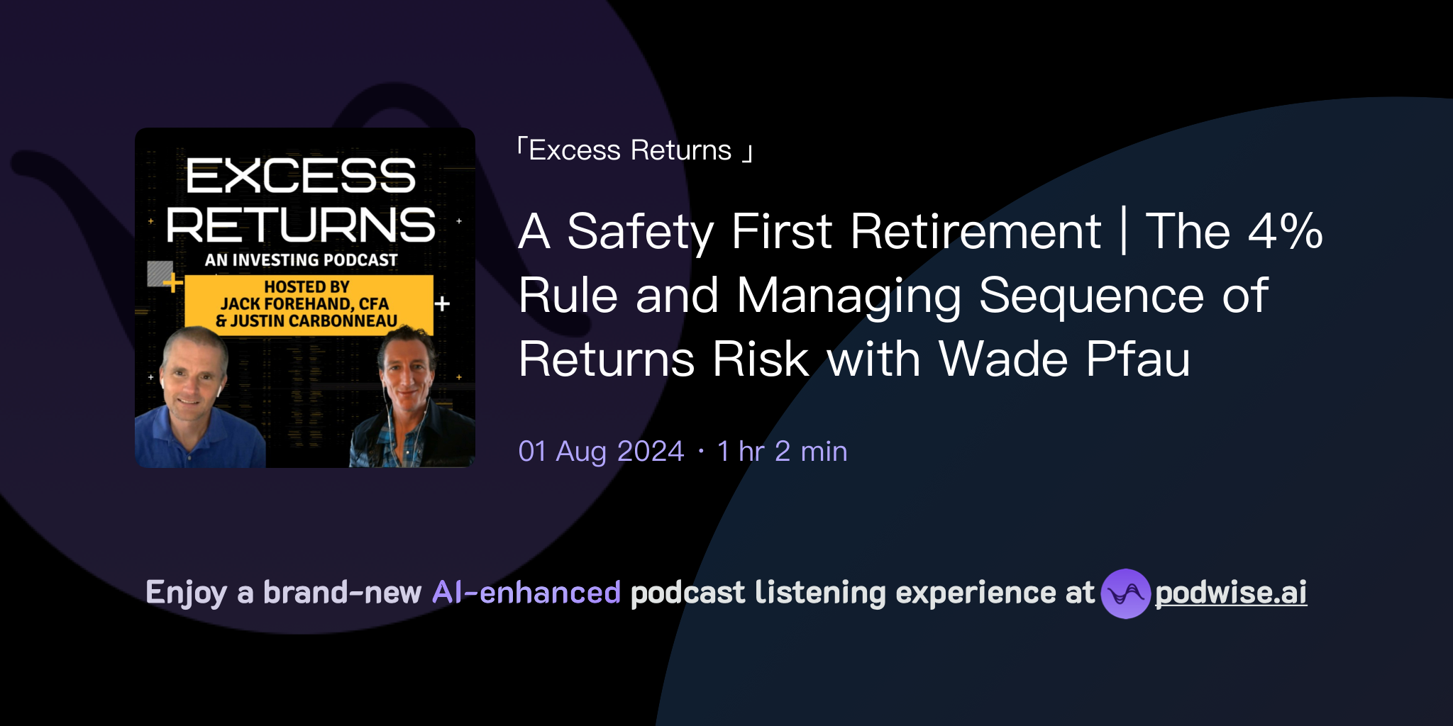 A Safety First Retirement | The 4% Rule and Managing Sequence of ...