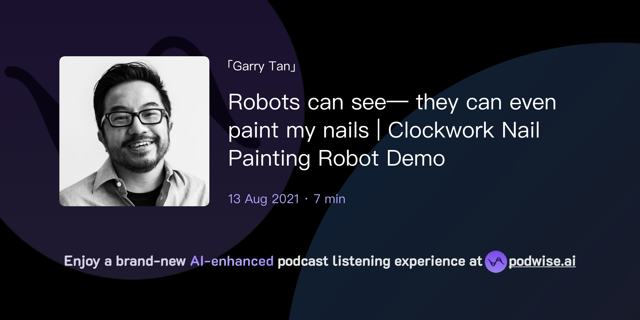 Robots can see— they can even paint my nails | Clockwork Nail Painting ...