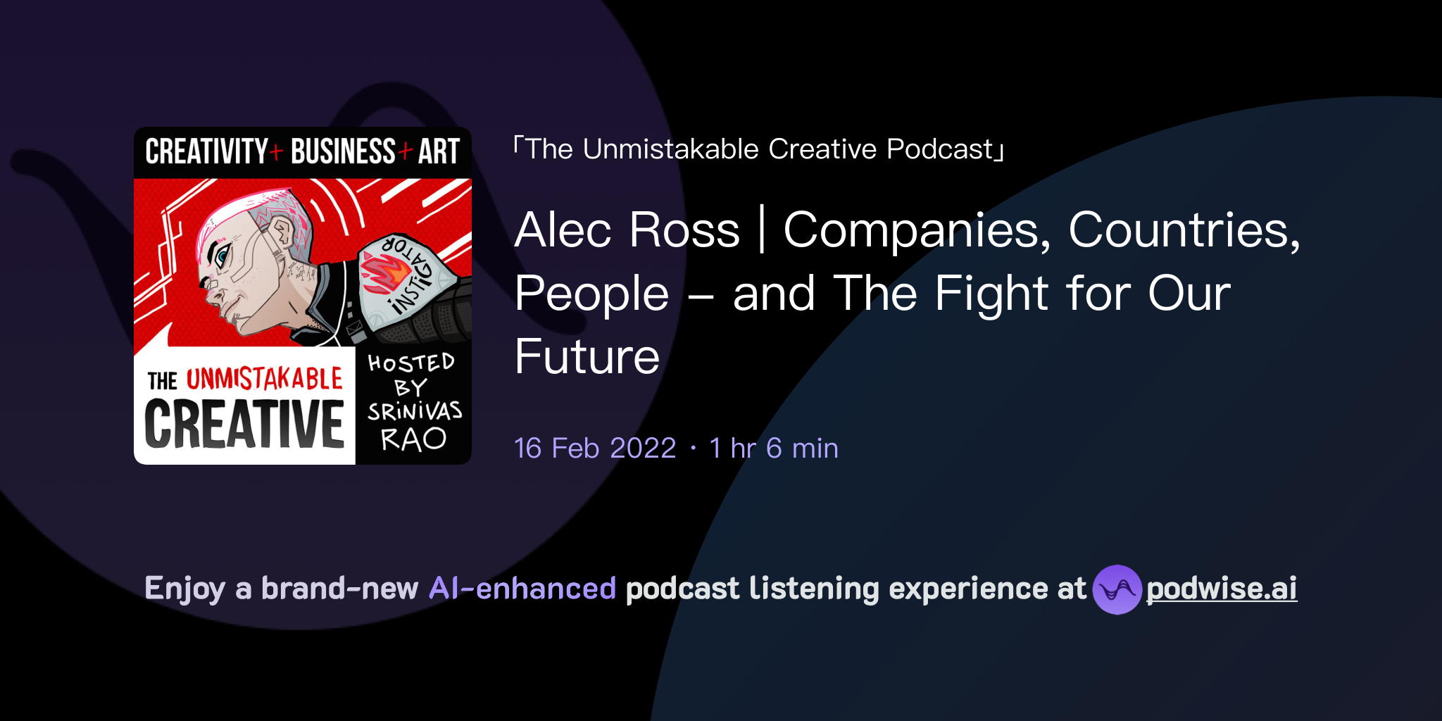 Alec Ross | Companies, Countries, People - and The Fight for Our Future ...