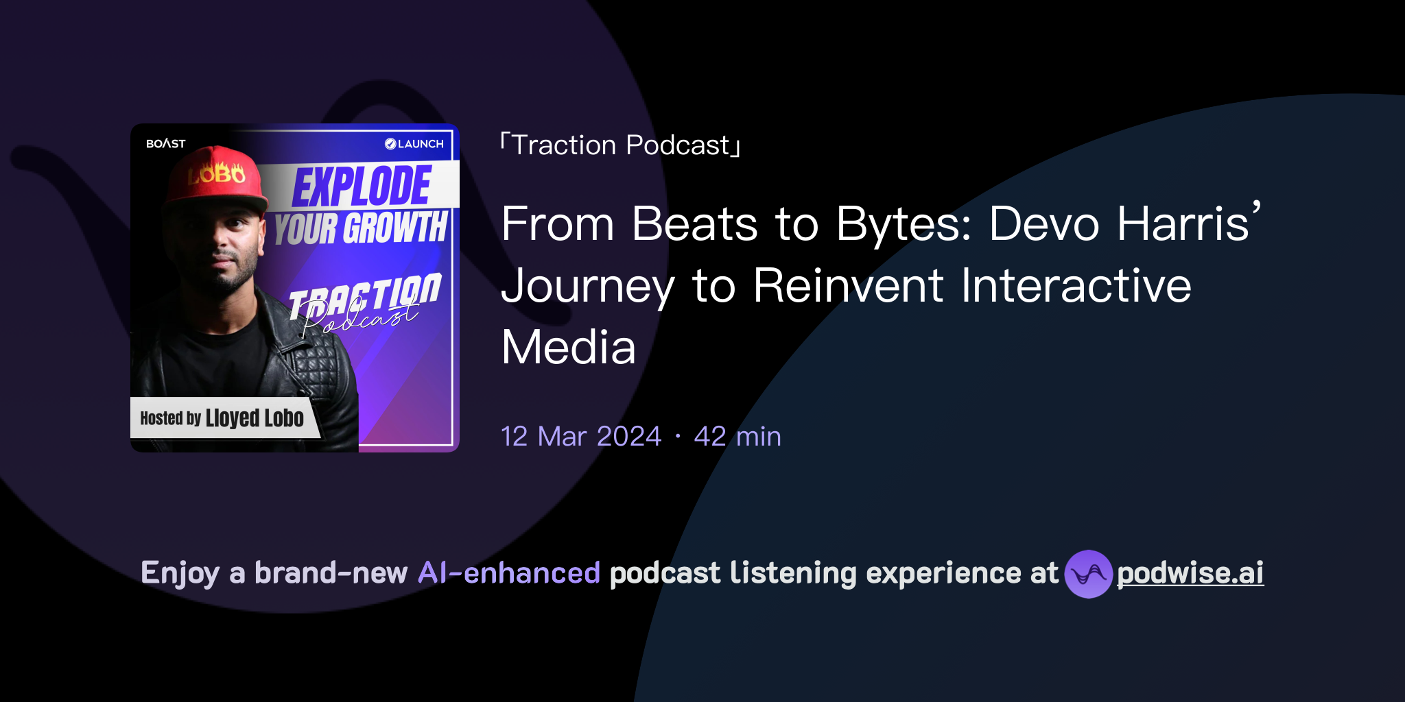 From Beats to Bytes: Devo Harris’ Journey to Reinvent Interactive Media ...