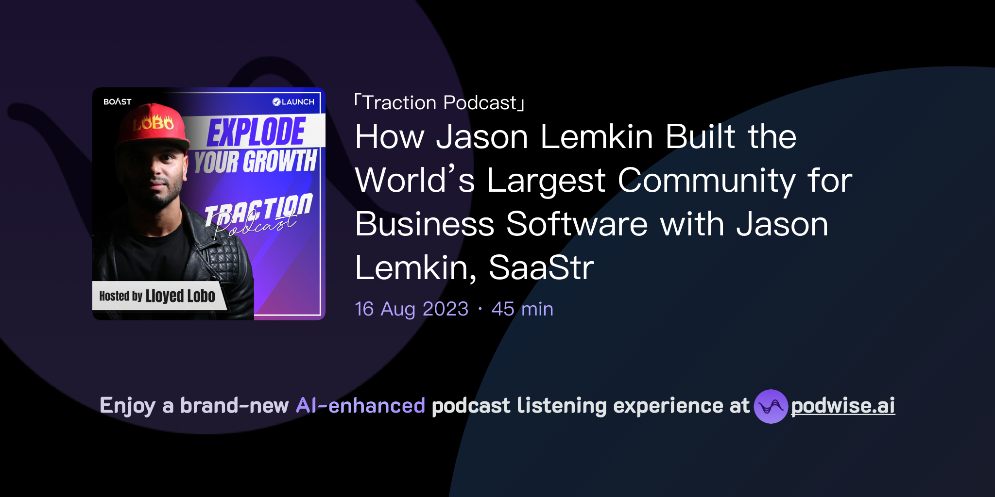 How Jason Lemkin Built the World’s Largest Community for Business Software with Jason Lemkin ...