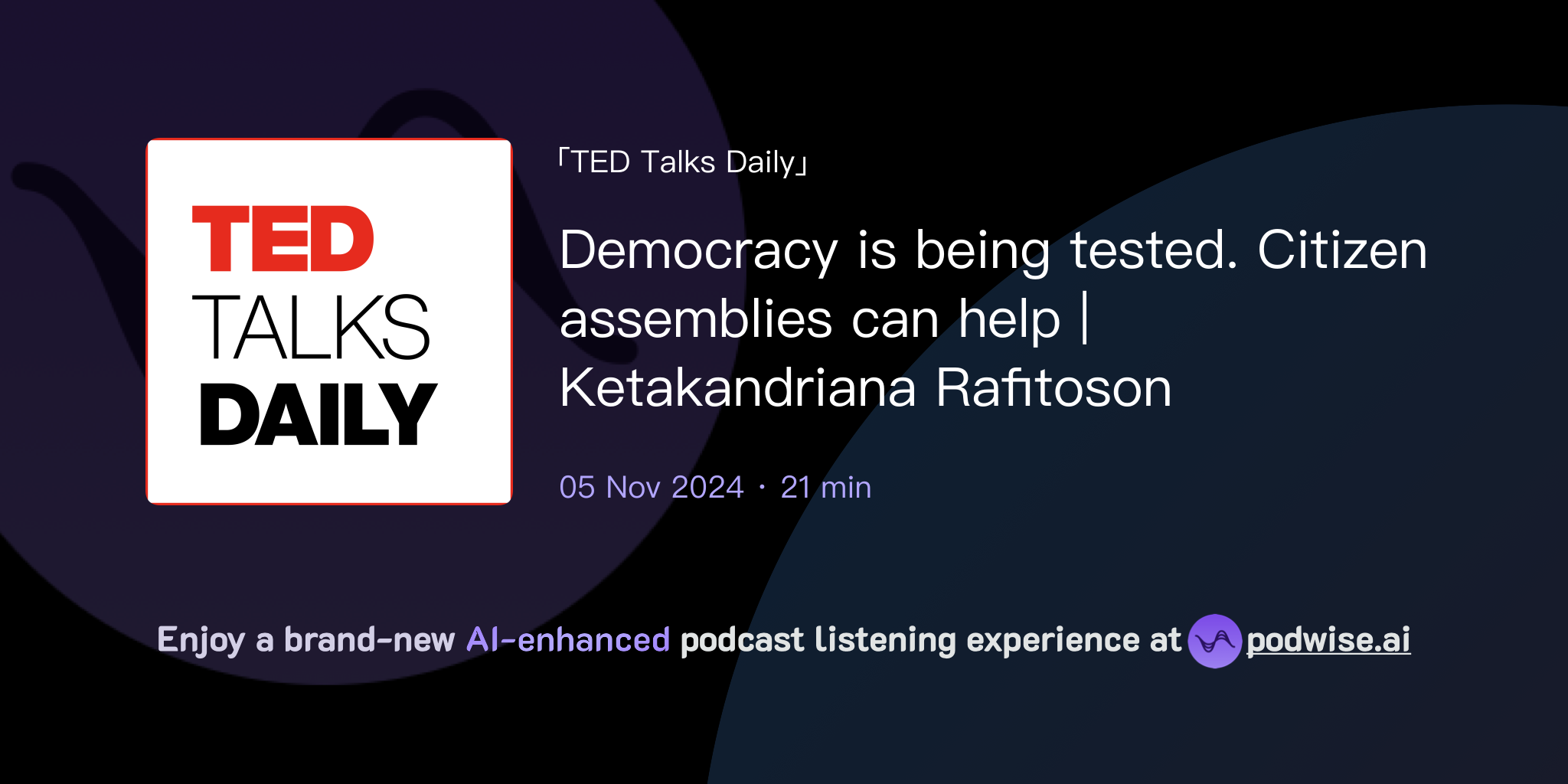 Democracy is being tested. Citizen assemblies can help | Ketakandriana ...