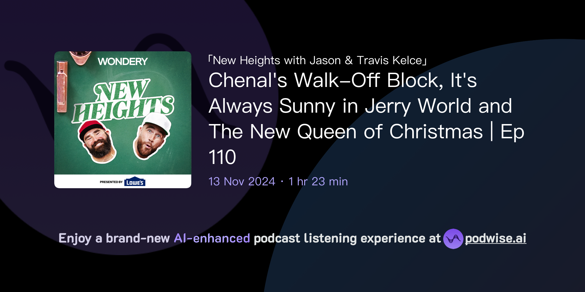 Chenal's Walk-Off Block, It's Always Sunny in Jerry World and The New Queen of Christmas | Ep ...