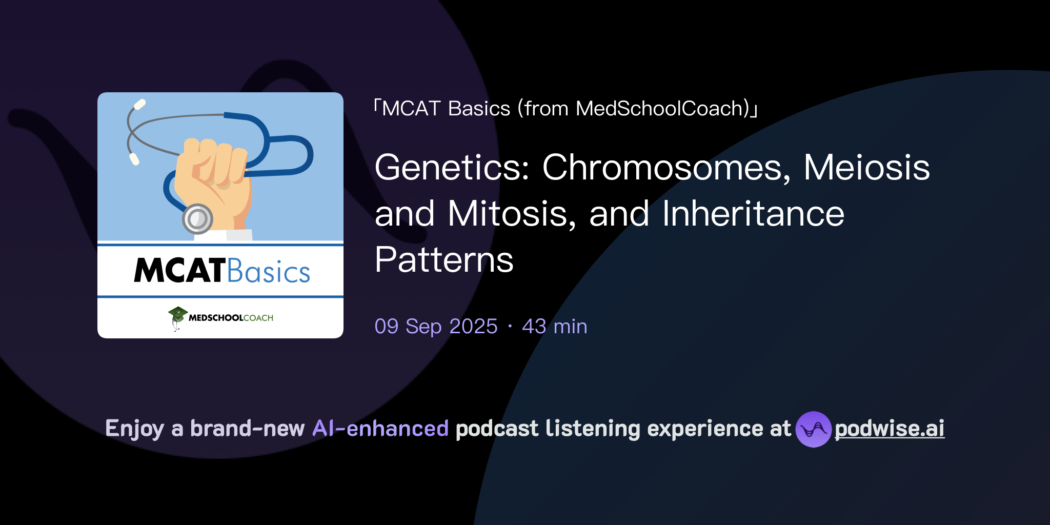 Genetics: Chromosomes, Meiosis and Mitosis, and Inheritance Patterns ...