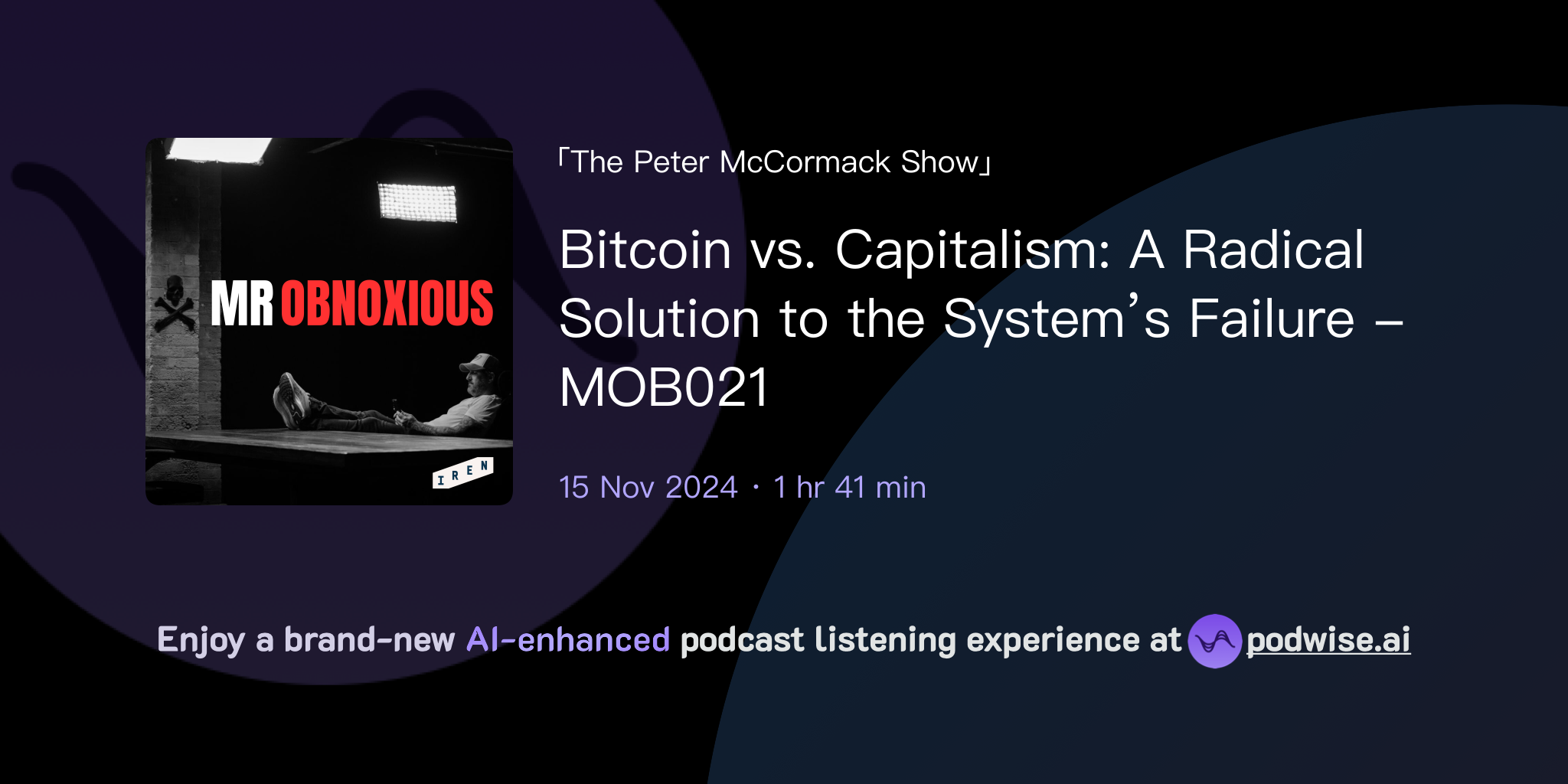 Bitcoin vs. Capitalism: A Radical Solution to the System’s Failure ...