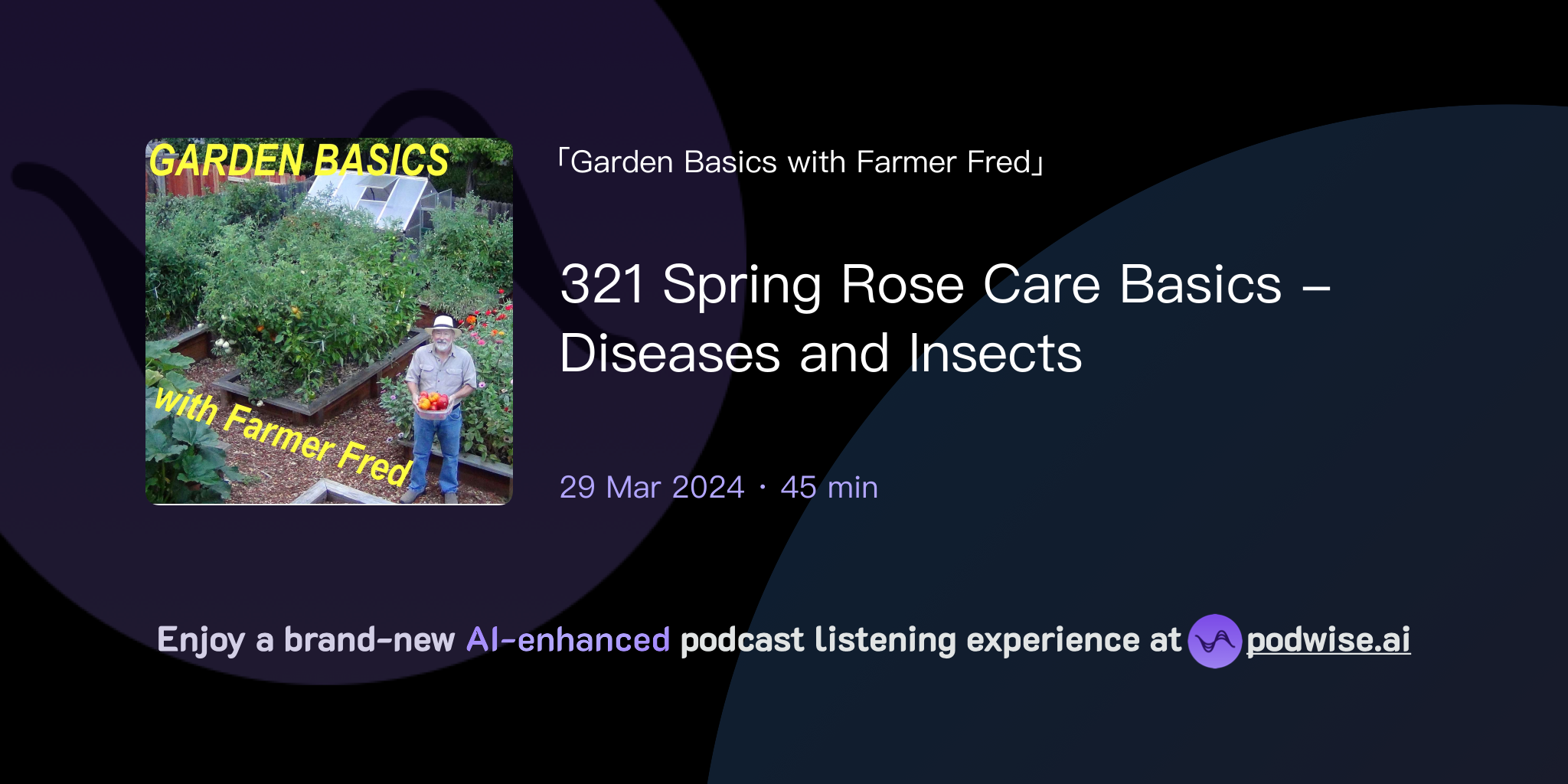 321 Spring Rose Care Basics - Diseases and Insects | Garden Basics with ...