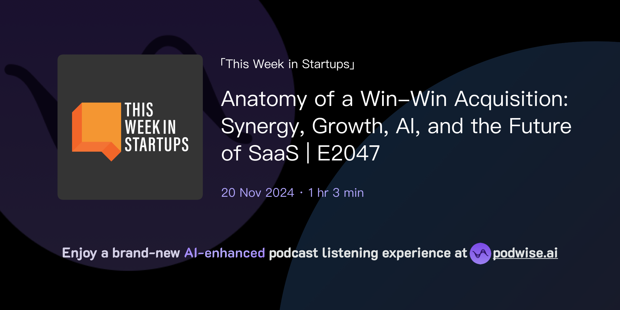 Anatomy of a Win-Win Acquisition: Synergy, Growth, AI, and the Future ...