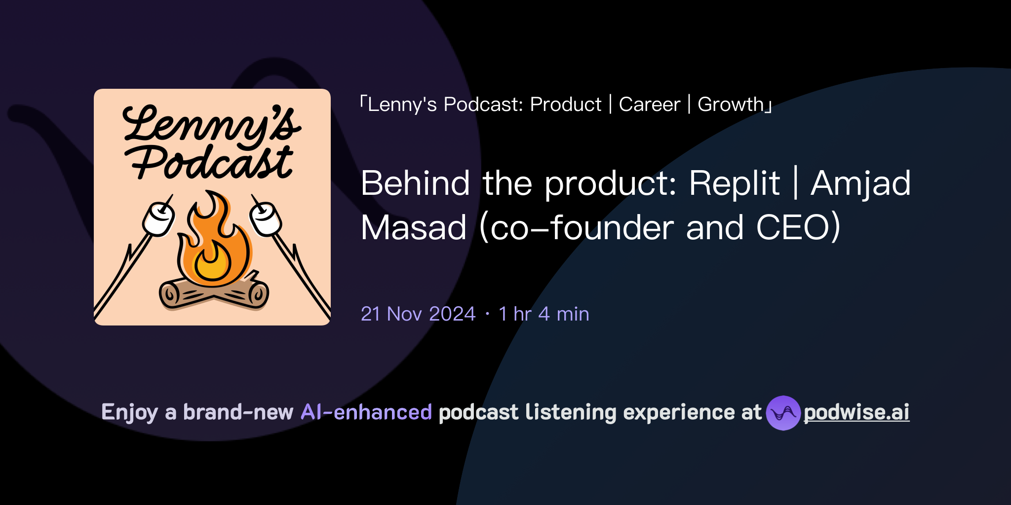 Behind the product: Replit | Amjad Masad (co-founder and CEO) | Lenny's ...