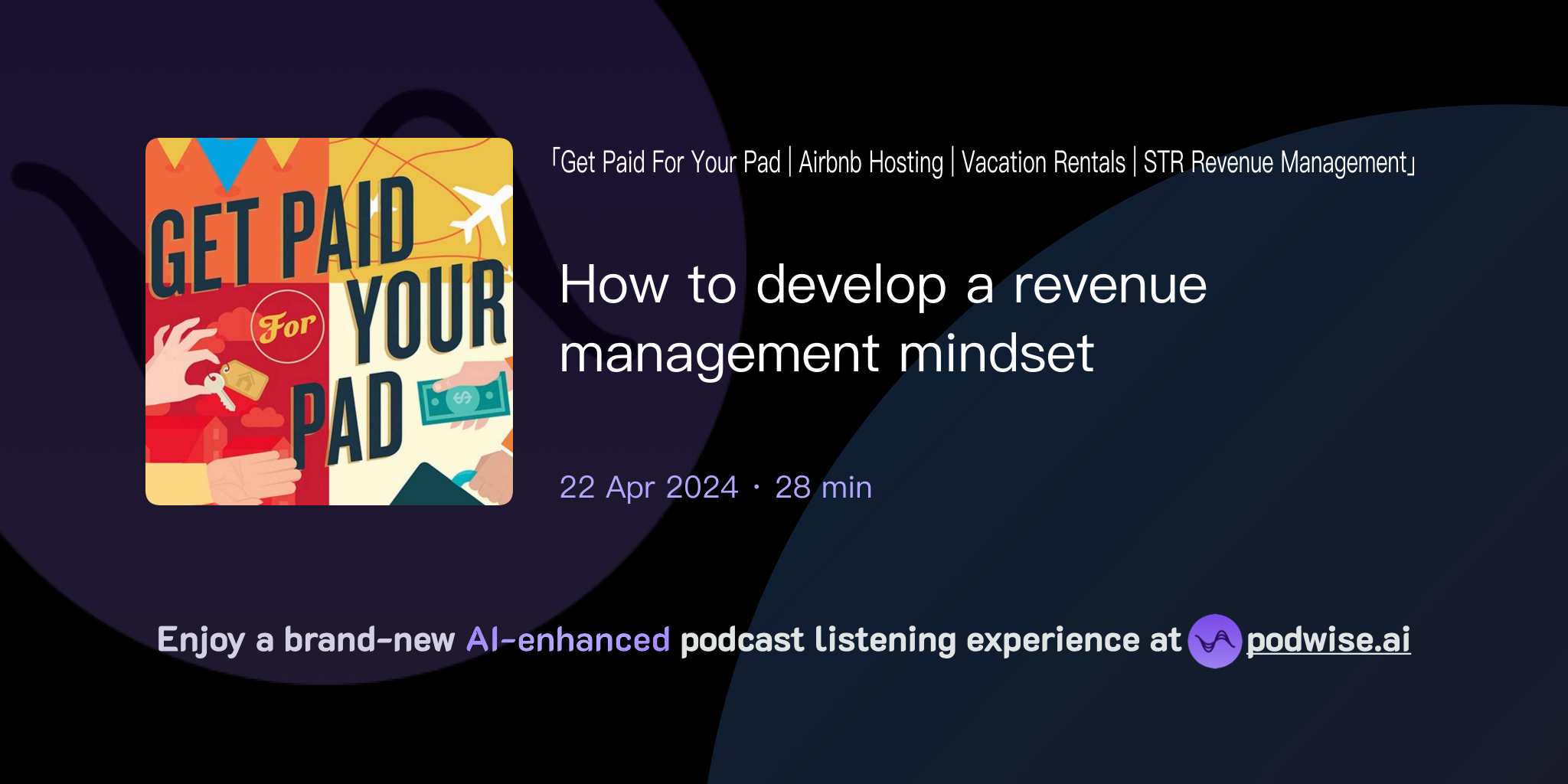 How to develop a revenue management mindset | Get Paid For Your Pad ...