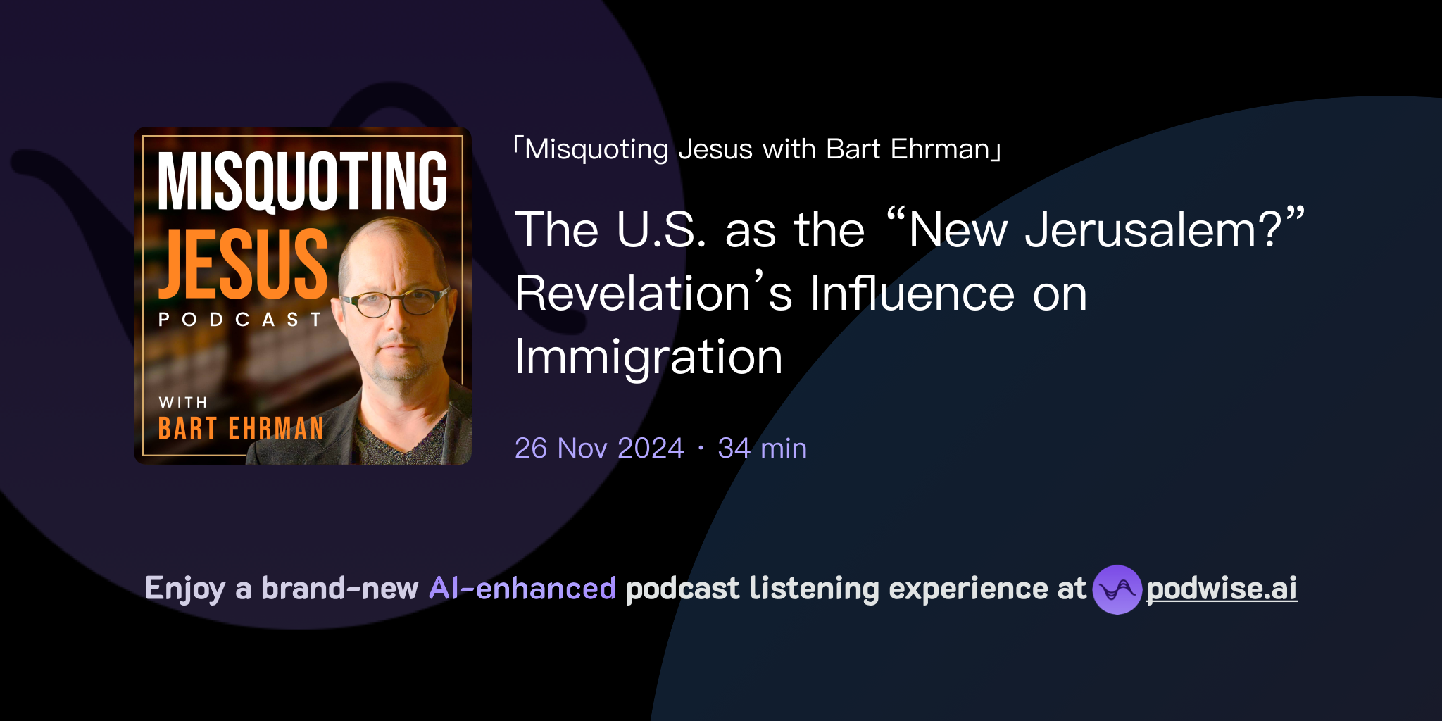 The U.S. as the “New Jerusalem?” Revelation’s Influence on Immigration ...