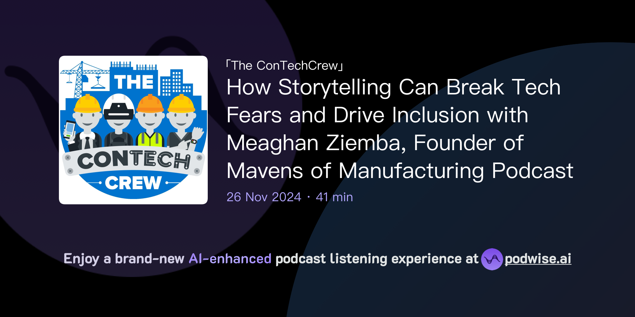 How Storytelling Can Break Tech Fears and Drive Inclusion with Meaghan Ziemba, Founder of Mavens ...