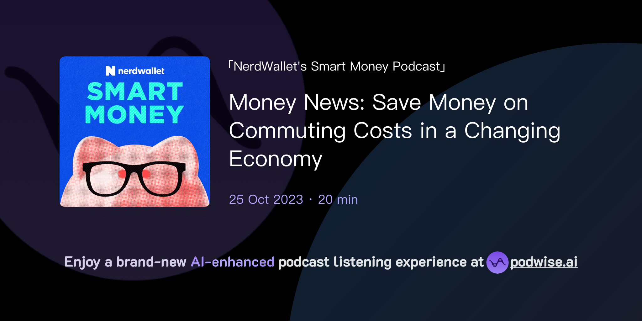 Money News: Save Money on Commuting Costs in a Changing Economy ...