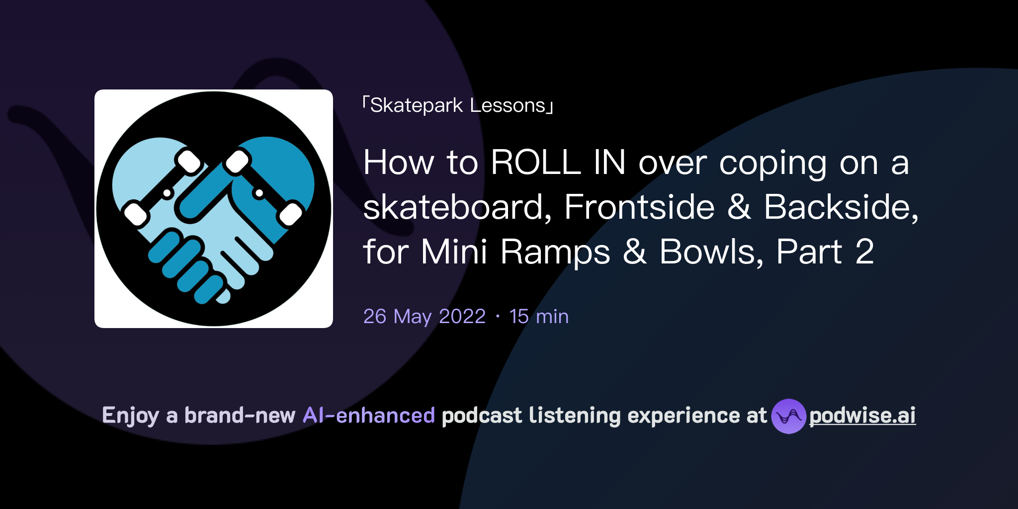 How to ROLL IN over coping on a skateboard, Frontside & Backside, for ...