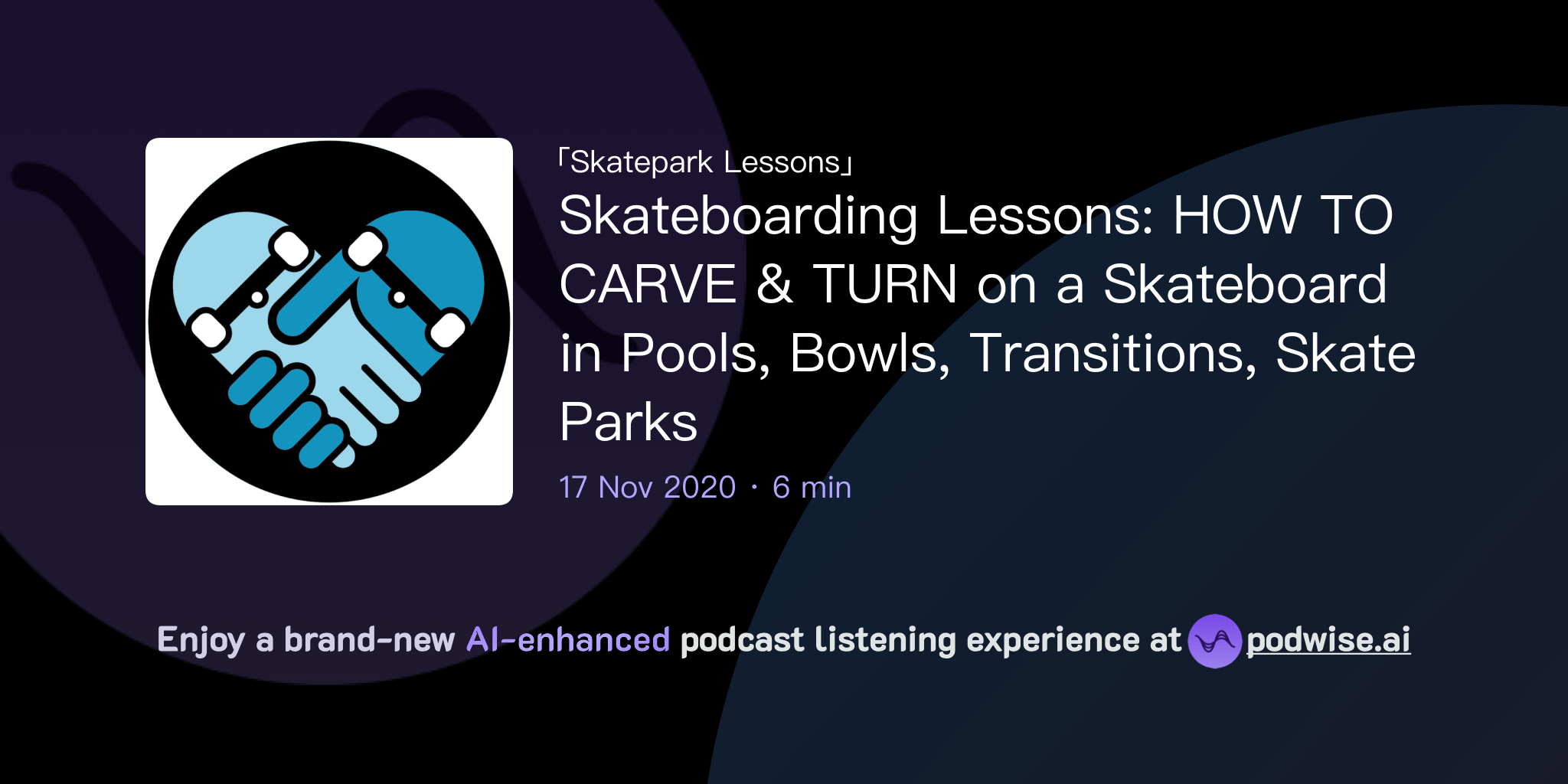 Skateboarding Lessons: HOW TO CARVE & TURN on a Skateboard in Pools ...