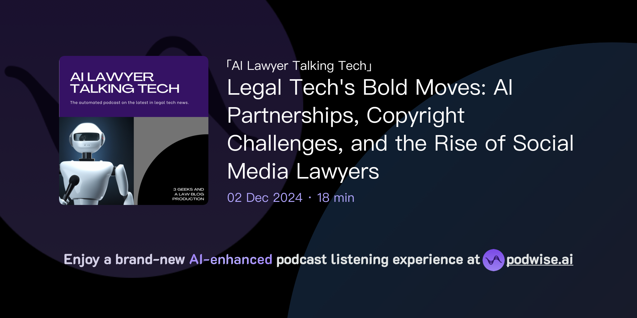 Legal Tech's Bold Moves: AI Partnerships, Copyright Challenges, and the Rise of Social Media ...