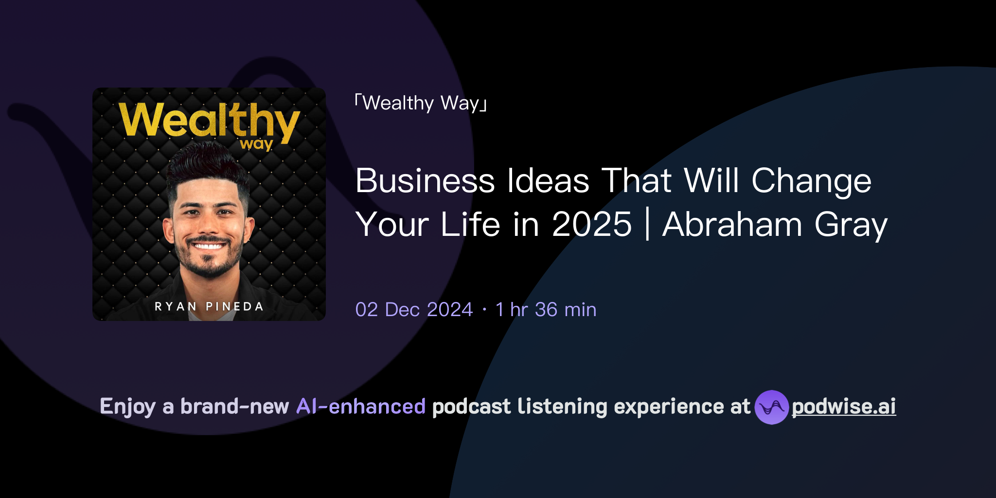 Business Ideas That Will Change Your Life in 2025 | Abraham Gray ...