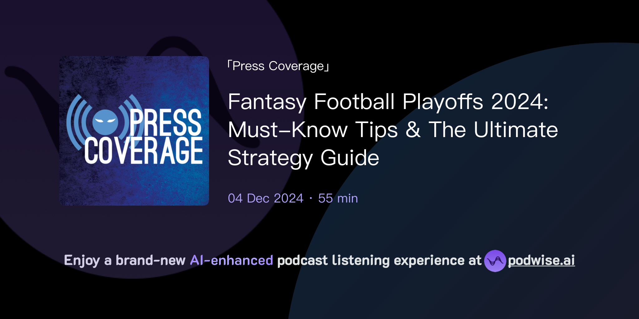 Fantasy Football Playoffs 2024: Must-Know Tips & The Ultimate Strategy Guide | Press Coverage ...