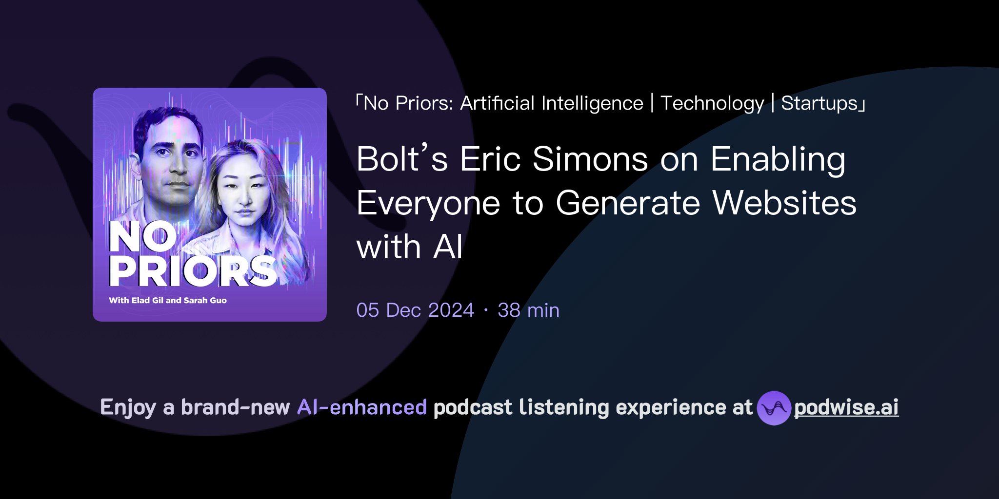 Bolt’s Eric Simons on Enabling Everyone to Generate Websites with AI ...