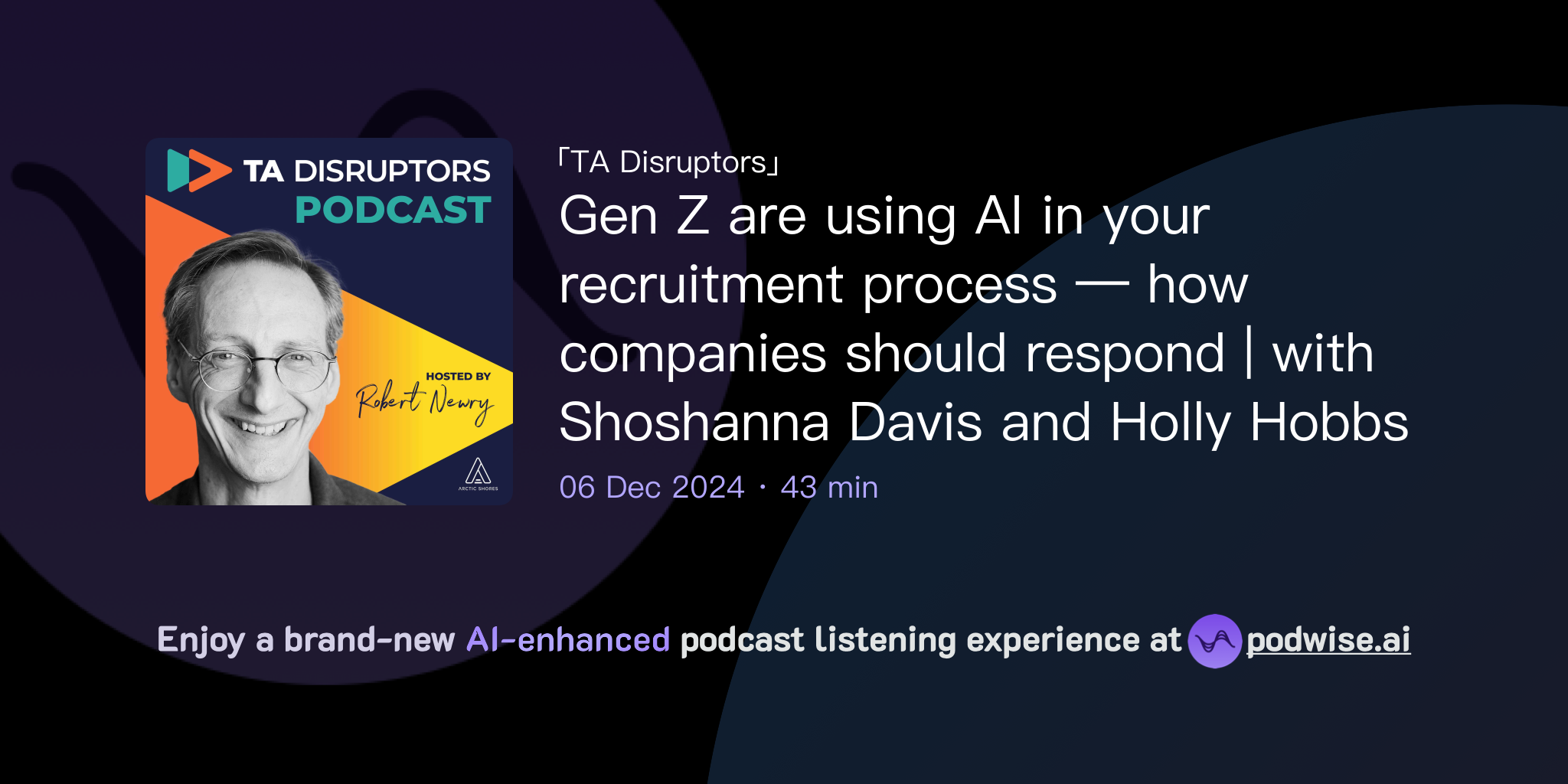 Gen Z are using AI in your recruitment process — how companies should respond | with Shoshanna ...