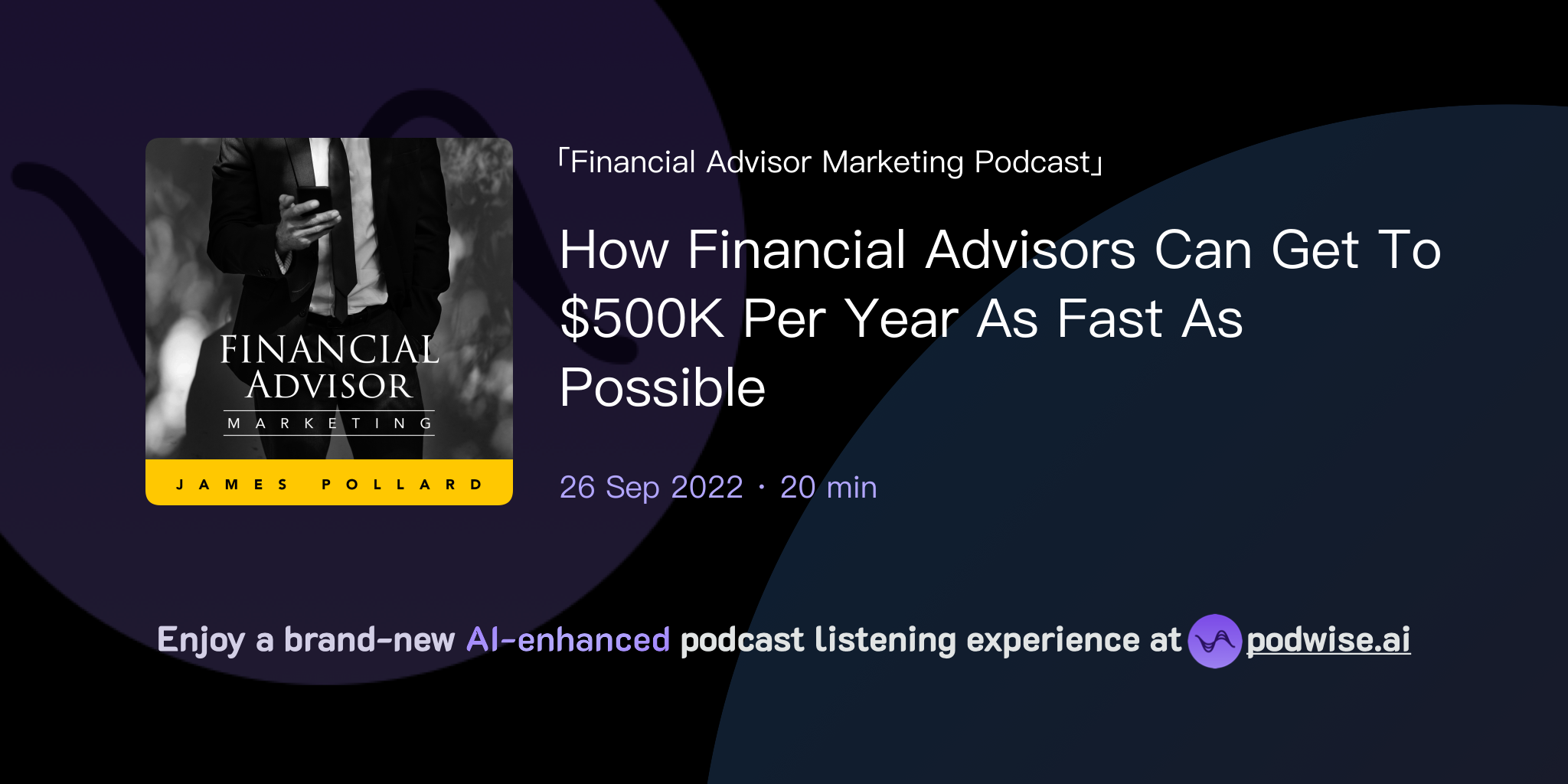 How Financial Advisors Can Get To $500K Per Year As Fast As Possible ...
