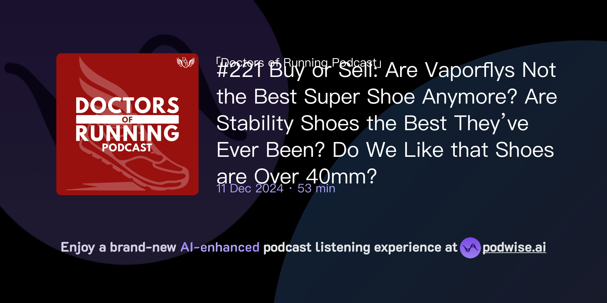 #221 Buy or Sell: Are Vaporflys Not the Best Super Shoe Anymore? Are Stability Shoes the Best ...