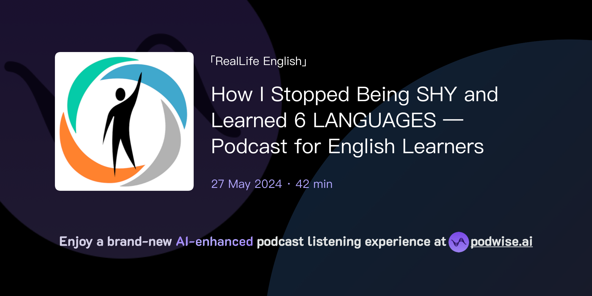How I Stopped Being SHY and Learned 6 LANGUAGES — Podcast for English ...
