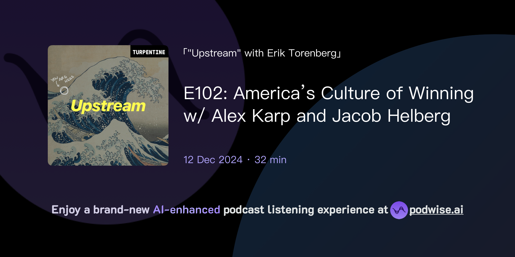 E102: America’s Culture of Winning w/ Alex Karp and Jacob Helberg ...