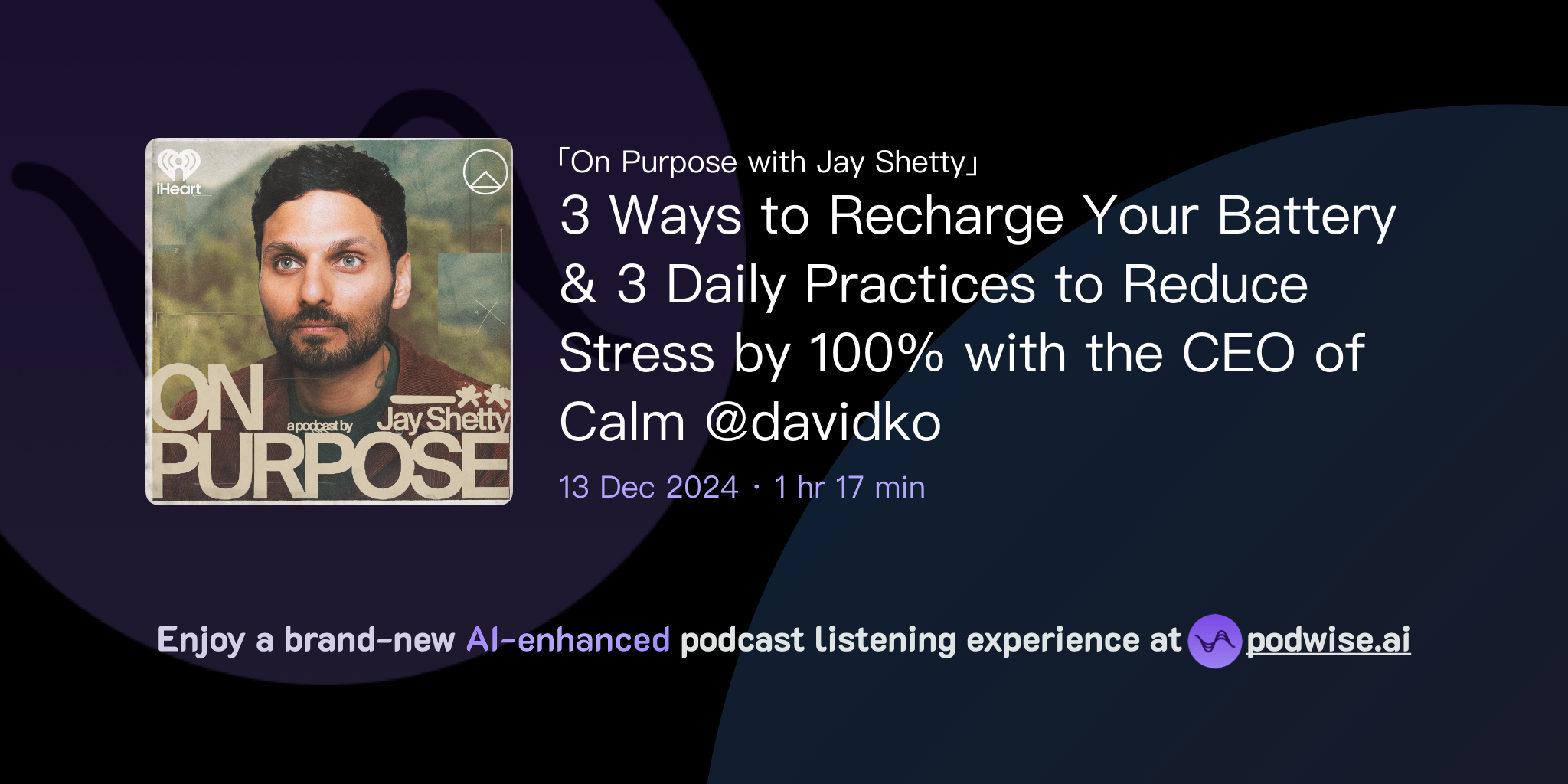 3 Ways to Recharge Your Battery & 3 Daily Practices to Reduce Stress by ...