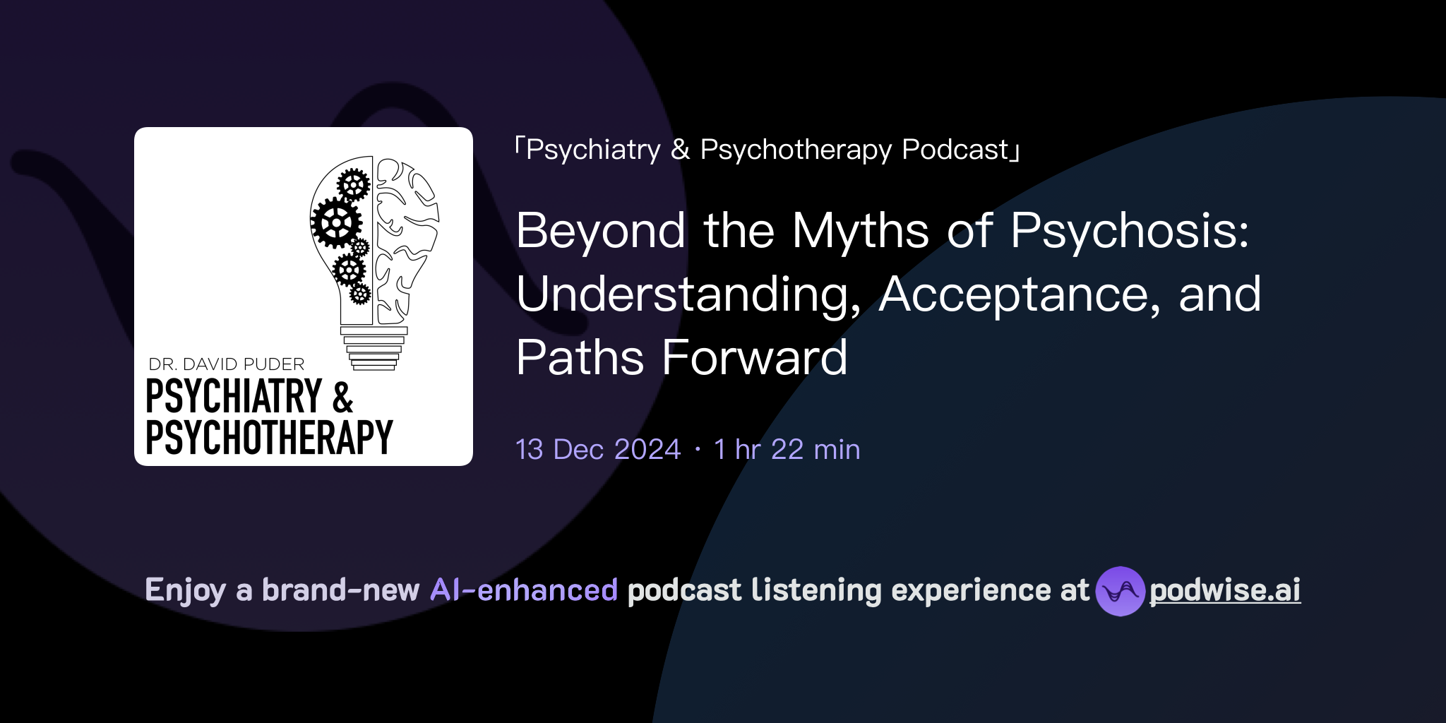 Beyond the Myths of Psychosis: Understanding, Acceptance, and Paths Forward | Psychiatry ...
