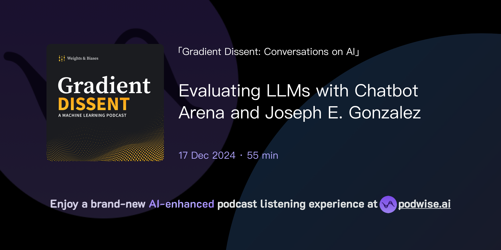 Evaluating LLMs with Chatbot Arena and Joseph E. Gonzalez | Gradient ...