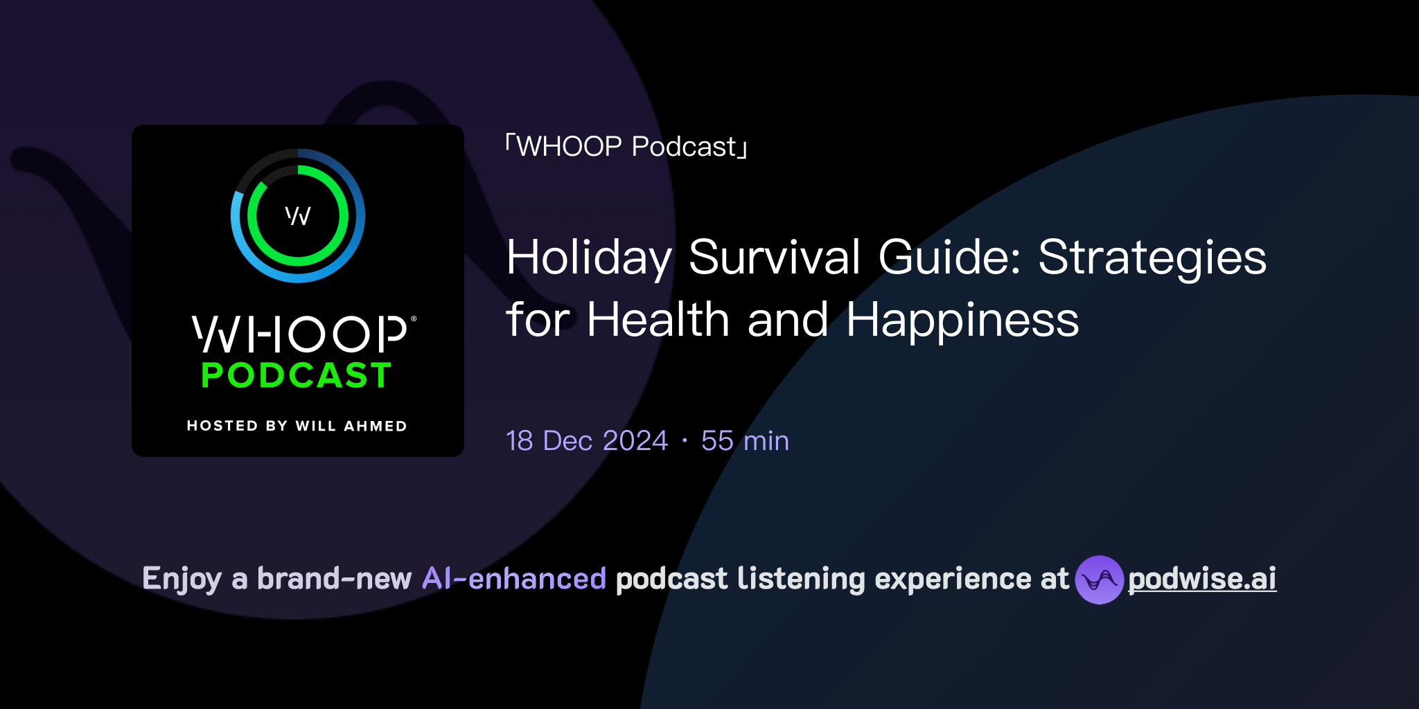 Holiday Survival Guide: Strategies for Health and Happiness | WHOOP ...