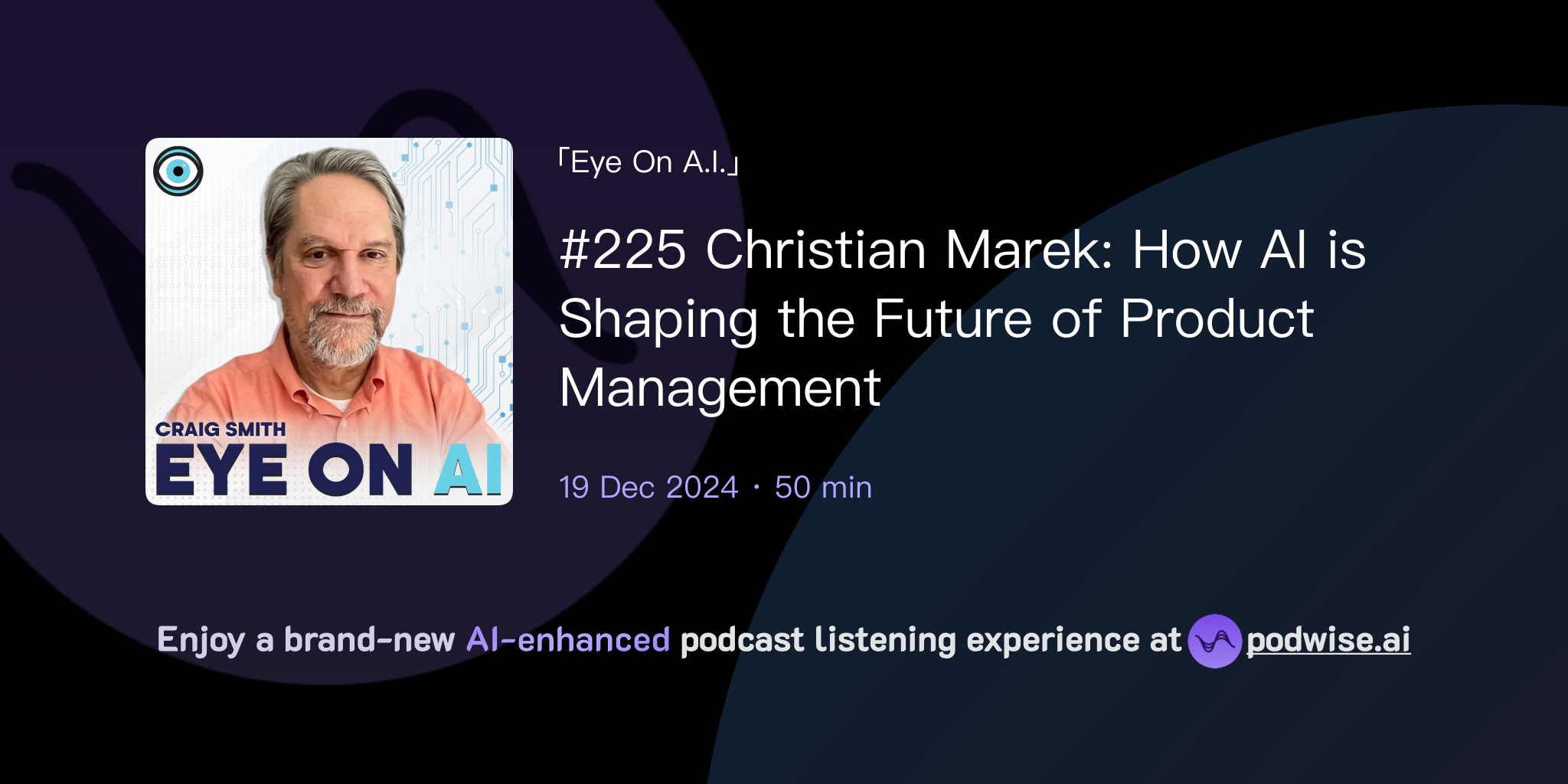 #225 Christian Marek: How AI is Shaping the Future of Product ...