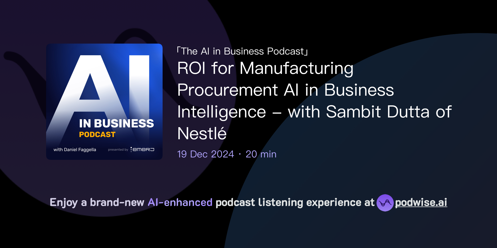 ROI for Manufacturing Procurement AI in Business Intelligence - with ...