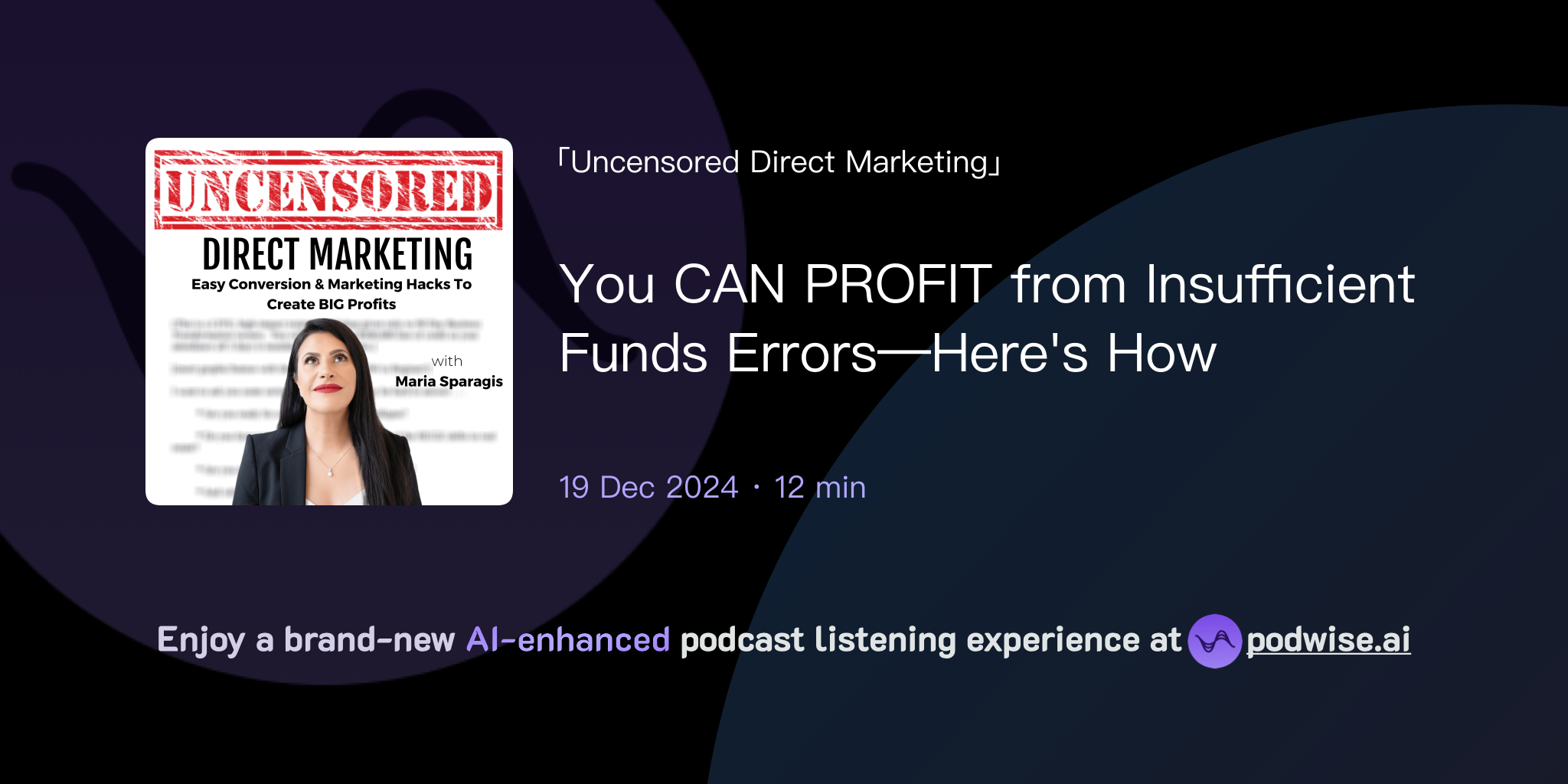 You CAN PROFIT from Insufficient Funds Errors—Here's How | Uncensored ...