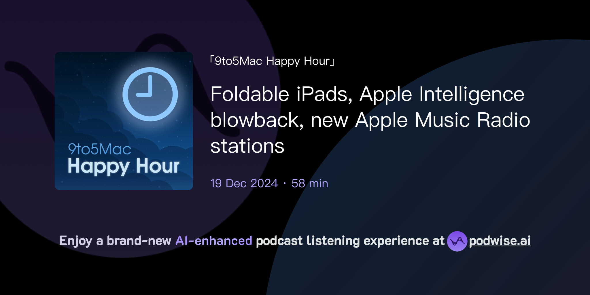 Foldable iPads, Apple Intelligence blowback, new Apple Music Radio ...