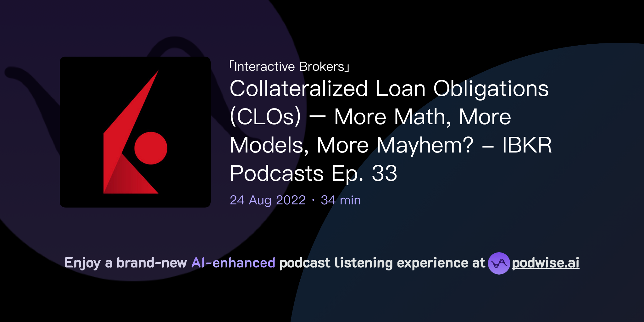 Collateralized Loan Obligations (CLOs) – More Math, More Models, More ...