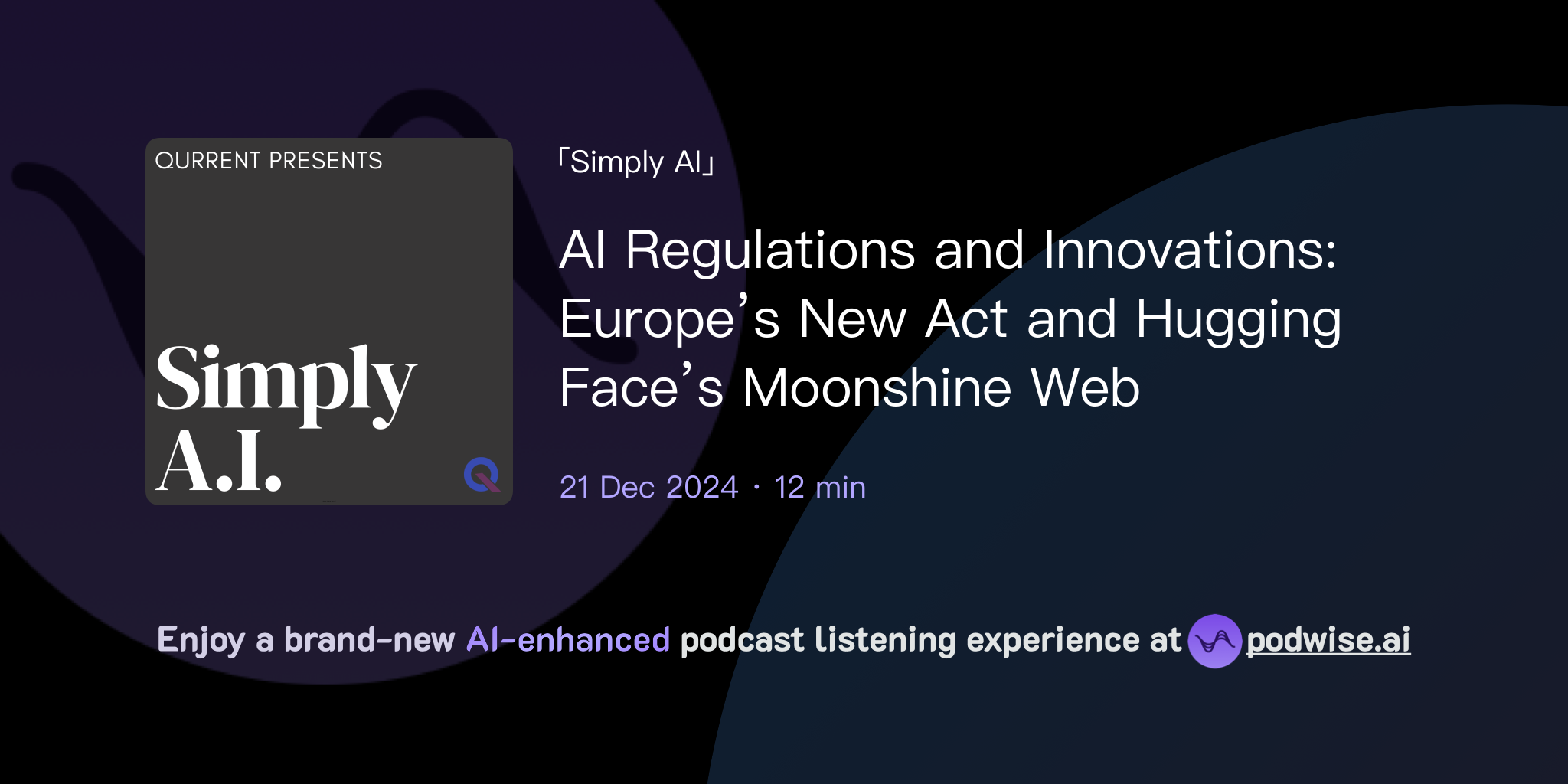AI Regulations and Innovations: Europe’s New Act and Hugging Face’s Moonshine Web | Simply AI ...
