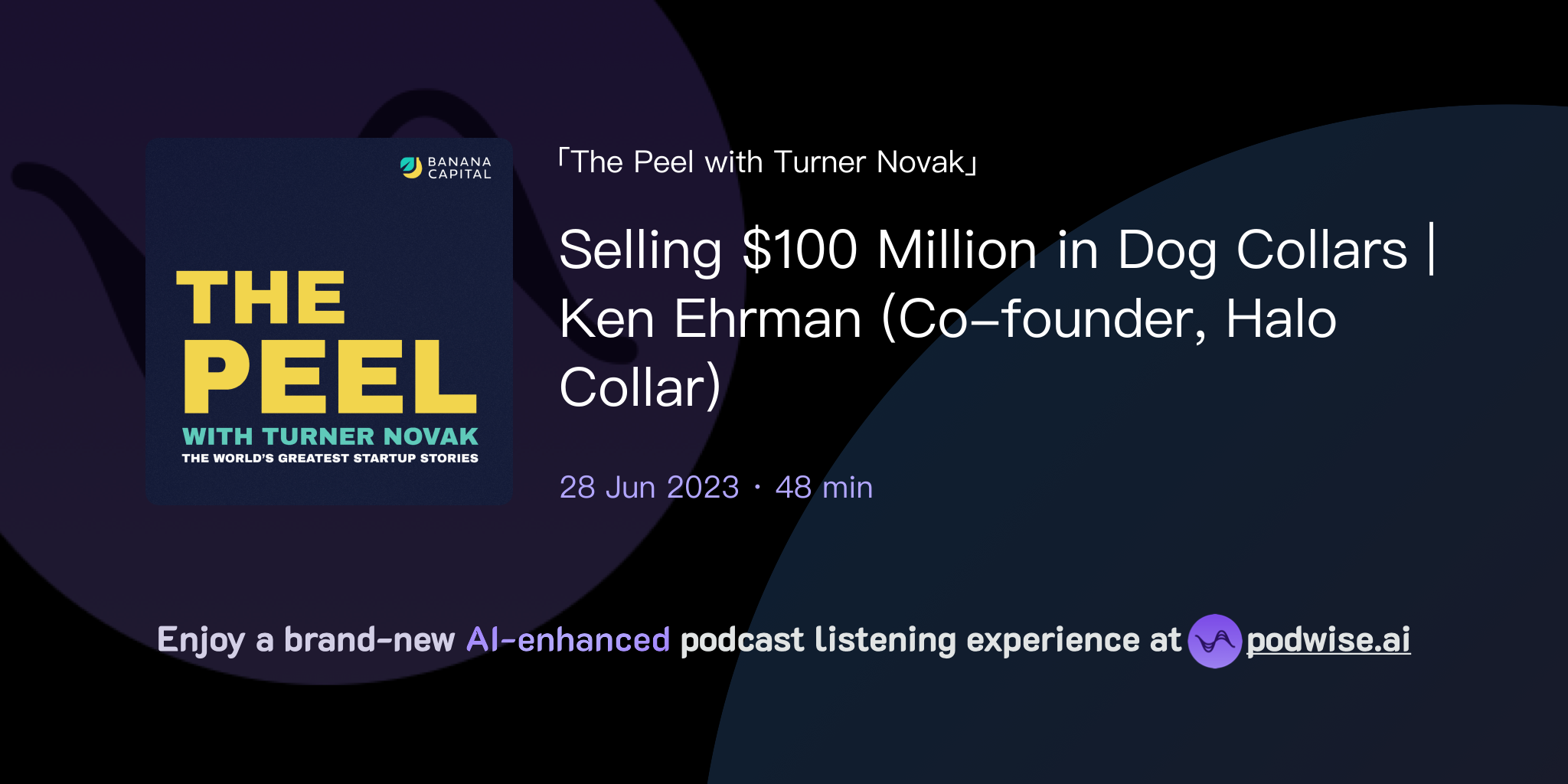 Selling $100 Million in Dog Collars | Ken Ehrman (Co-founder, Halo ...