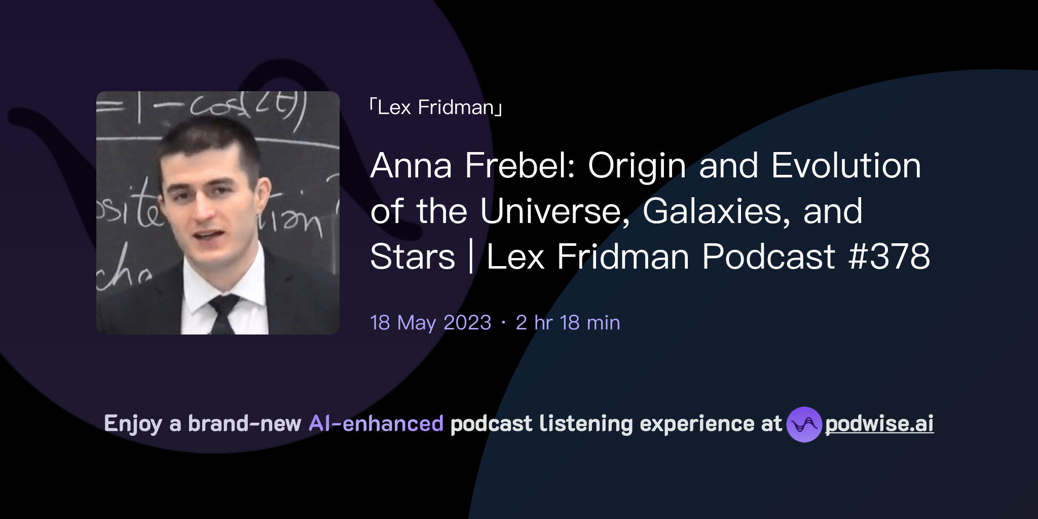 Anna Frebel: Origin and Evolution of the Universe, Galaxies, and Stars ...