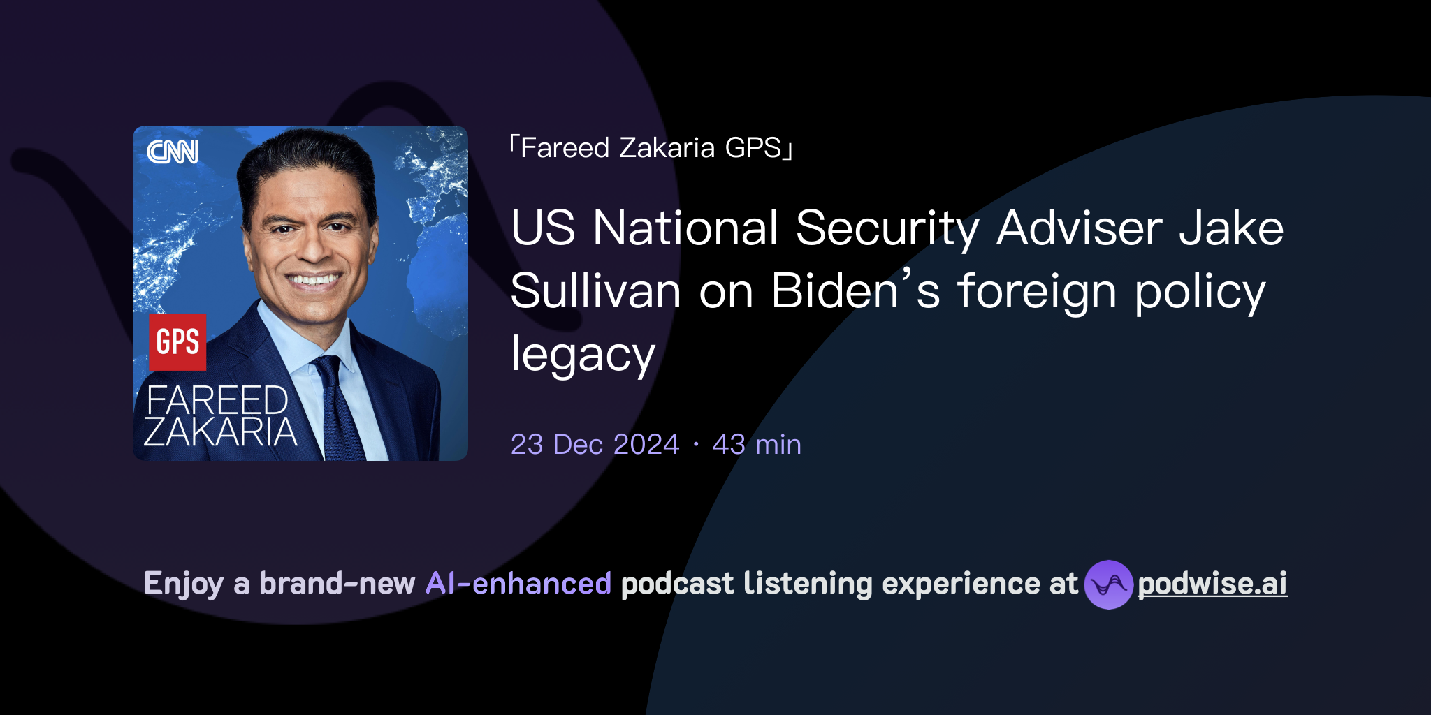 US National Security Adviser Jake Sullivan on Biden’s foreign policy ...