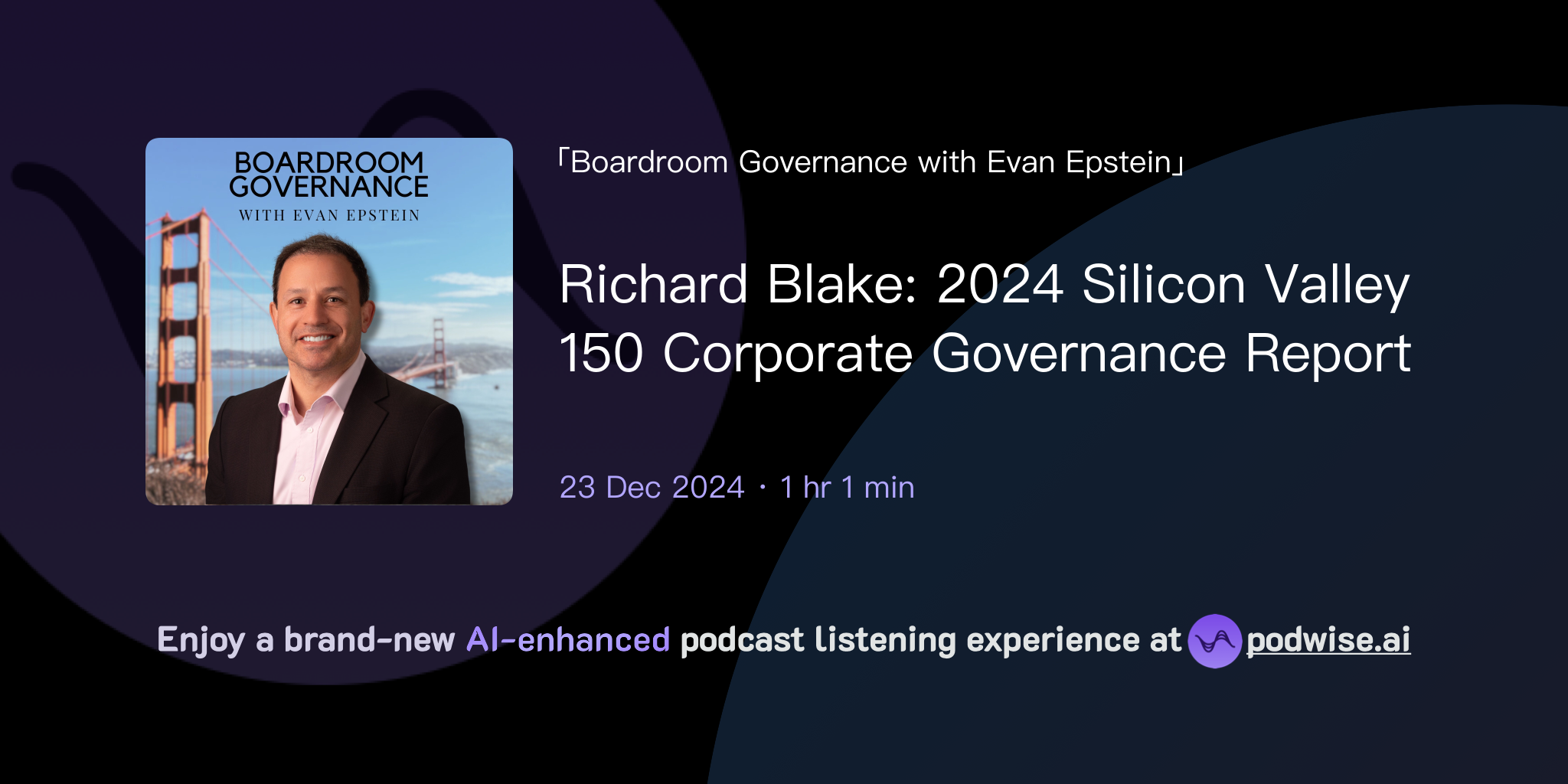 Richard Blake: 2024 Silicon Valley 150 Corporate Governance Report ...