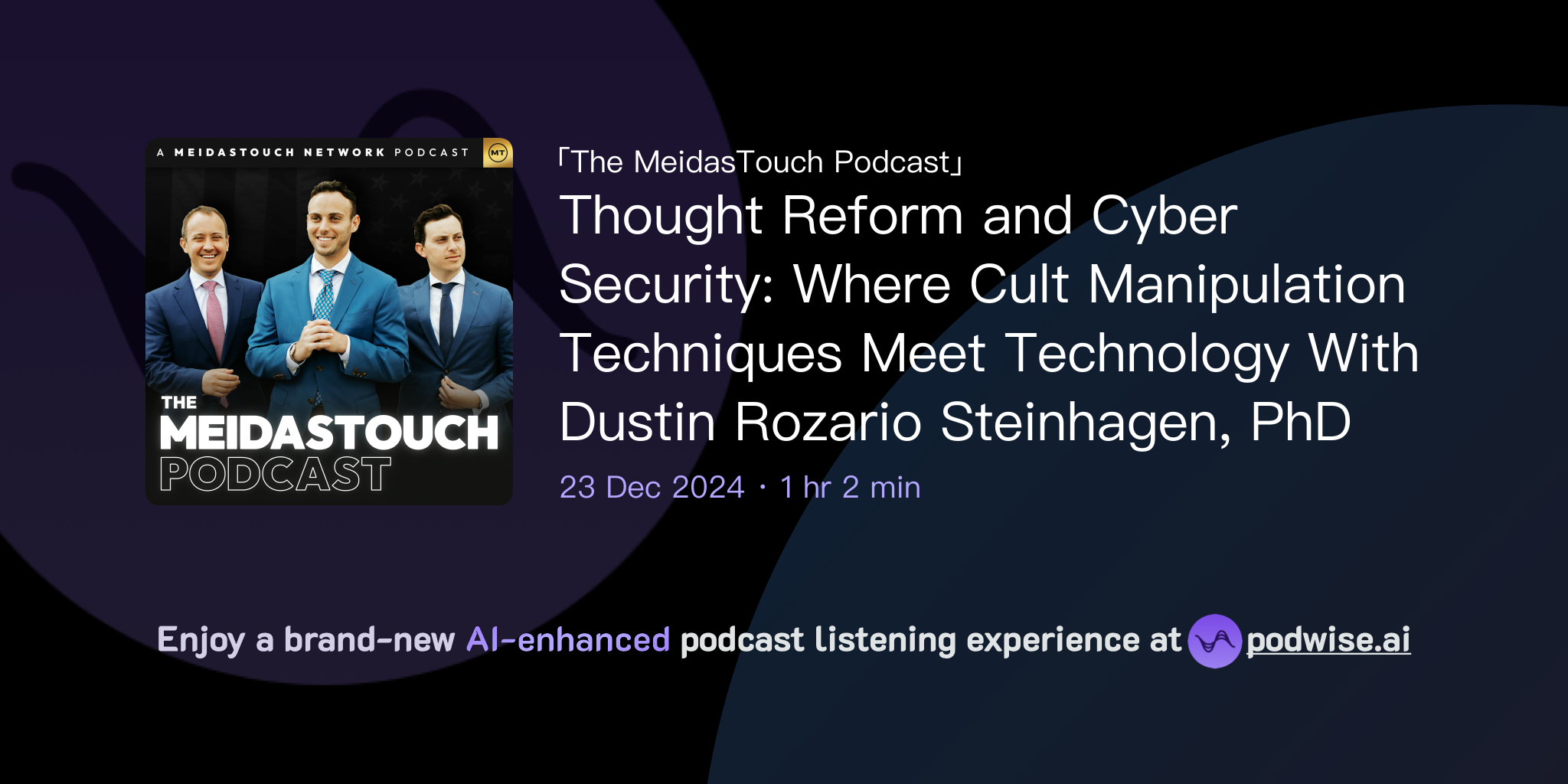 Thought Reform and Cyber Security: Where Cult Manipulation Techniques ...