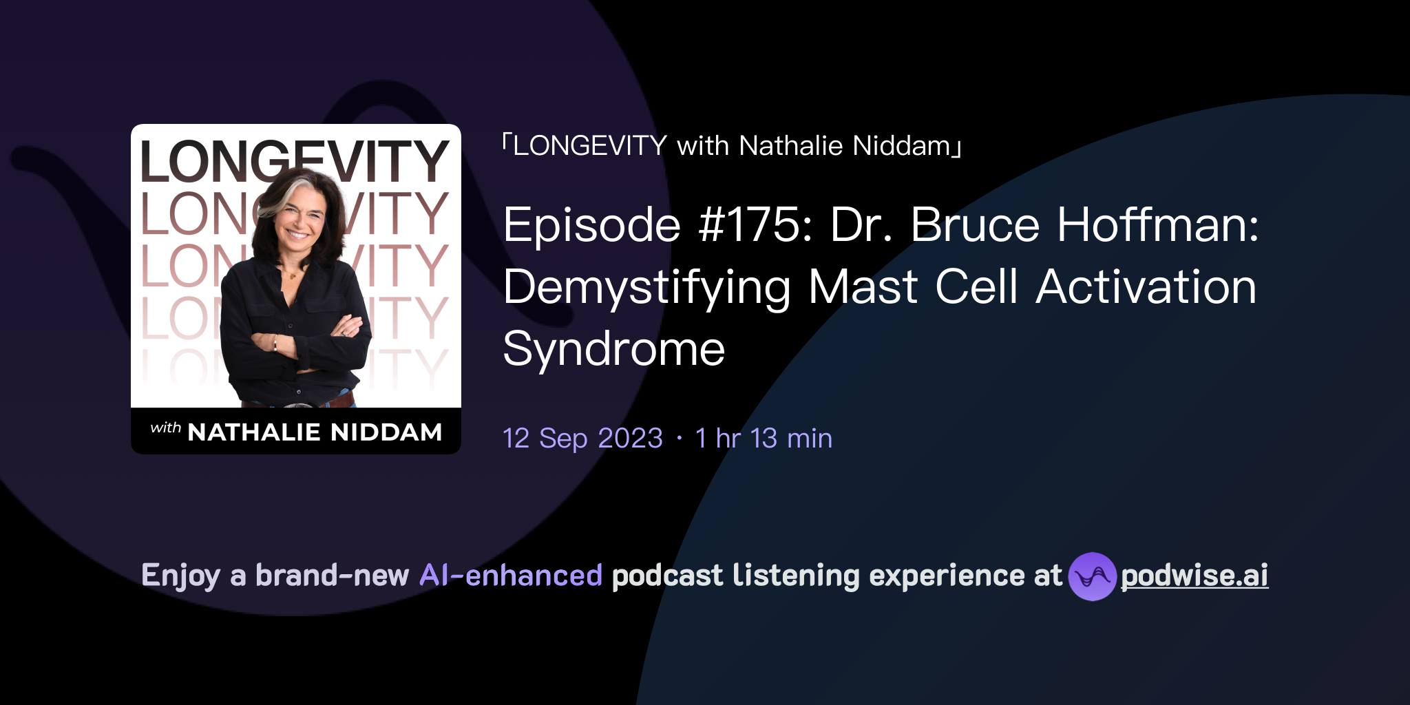 Episode #175: Dr. Bruce Hoffman: Demystifying Mast Cell Activation ...