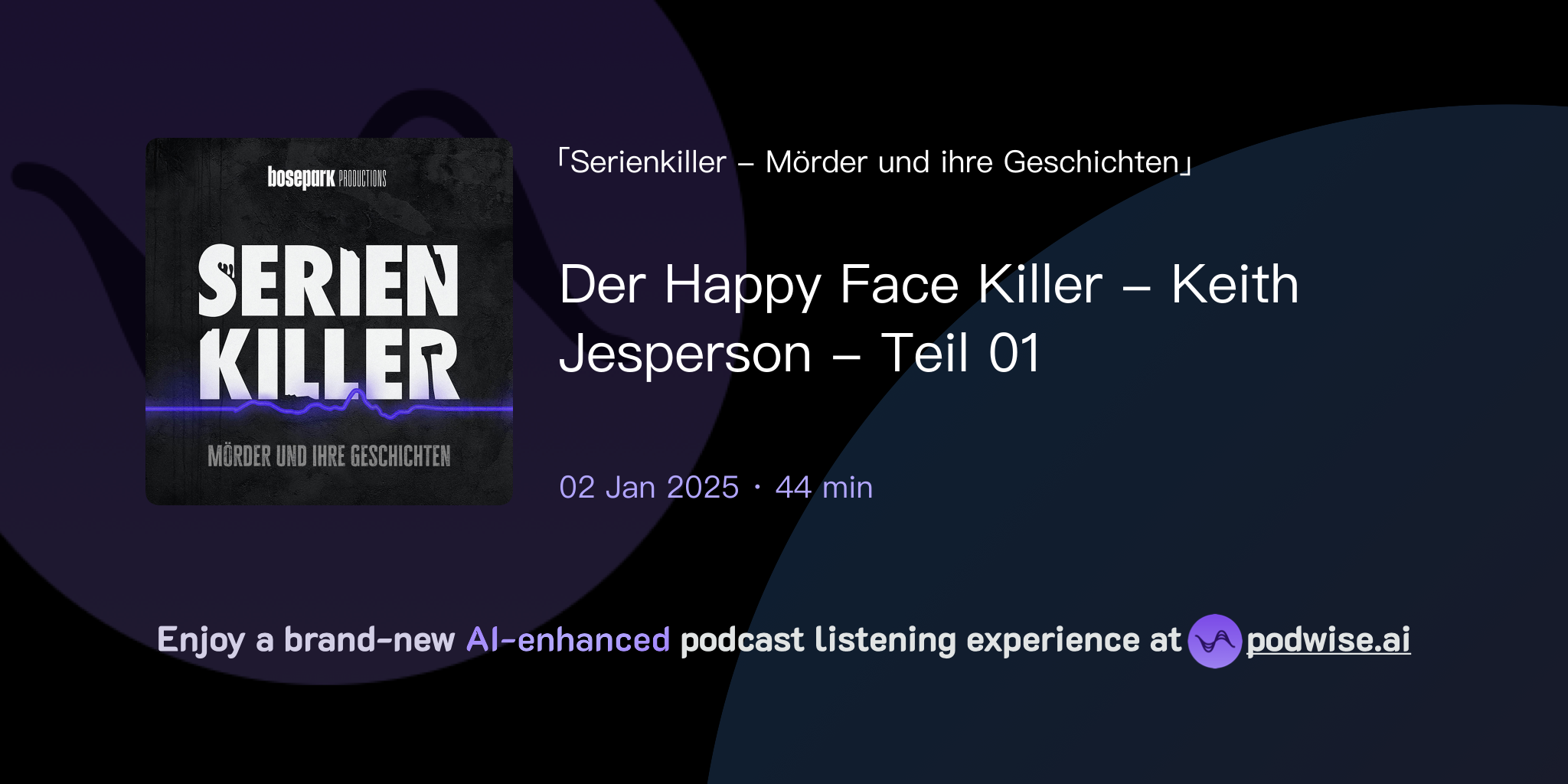 Der Happy Face Killer - Keith Jesperson - Teil 01 | Serienkiller ...