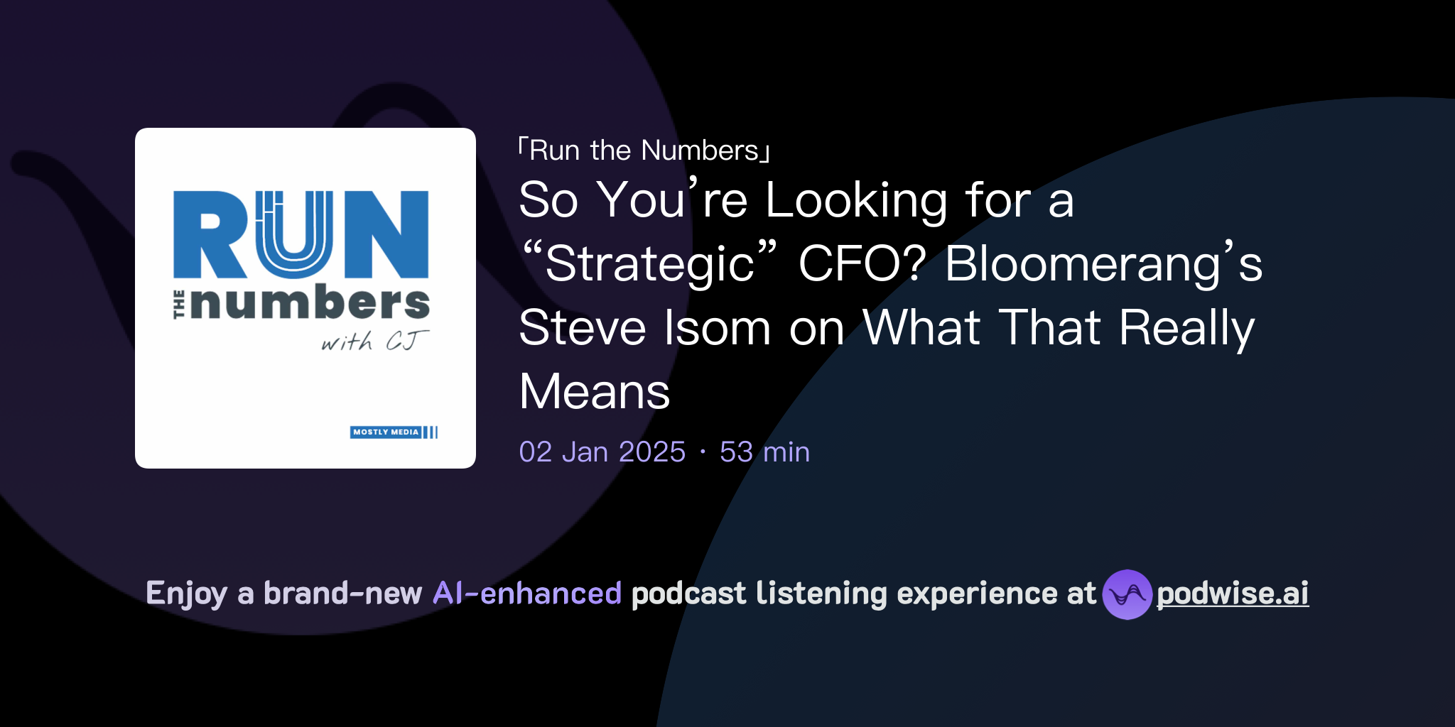 So You’re Looking for a “Strategic” CFO? Bloomerang’s Steve Isom on ...