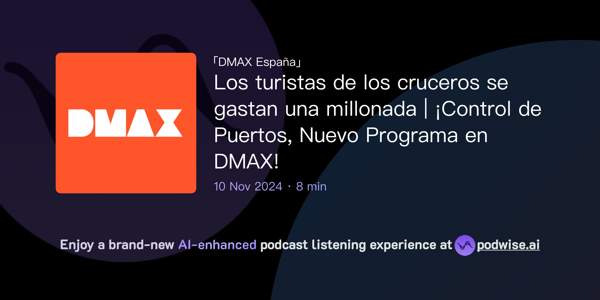 Los turistas de los cruceros se gastan una millonada | ¡Control de Puertos, Nuevo Programa en ...