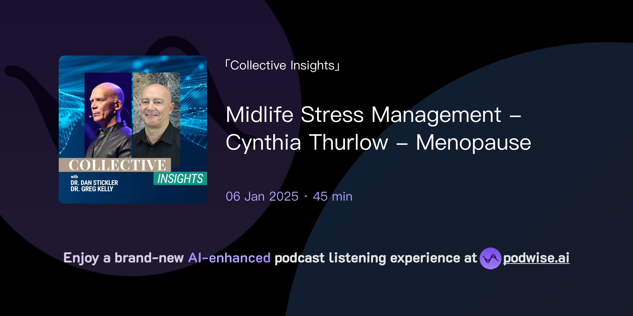 Midlife Stress Management - Cynthia Thurlow - Menopause | Collective ...
